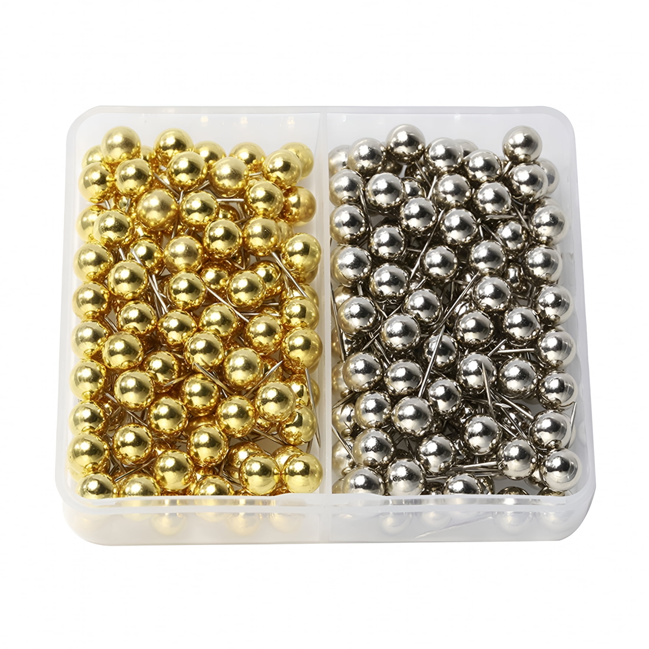 CCOCC 200pcs 6mm Round Ball Shape Positioning Pin Clothing Map Nail DIY ...