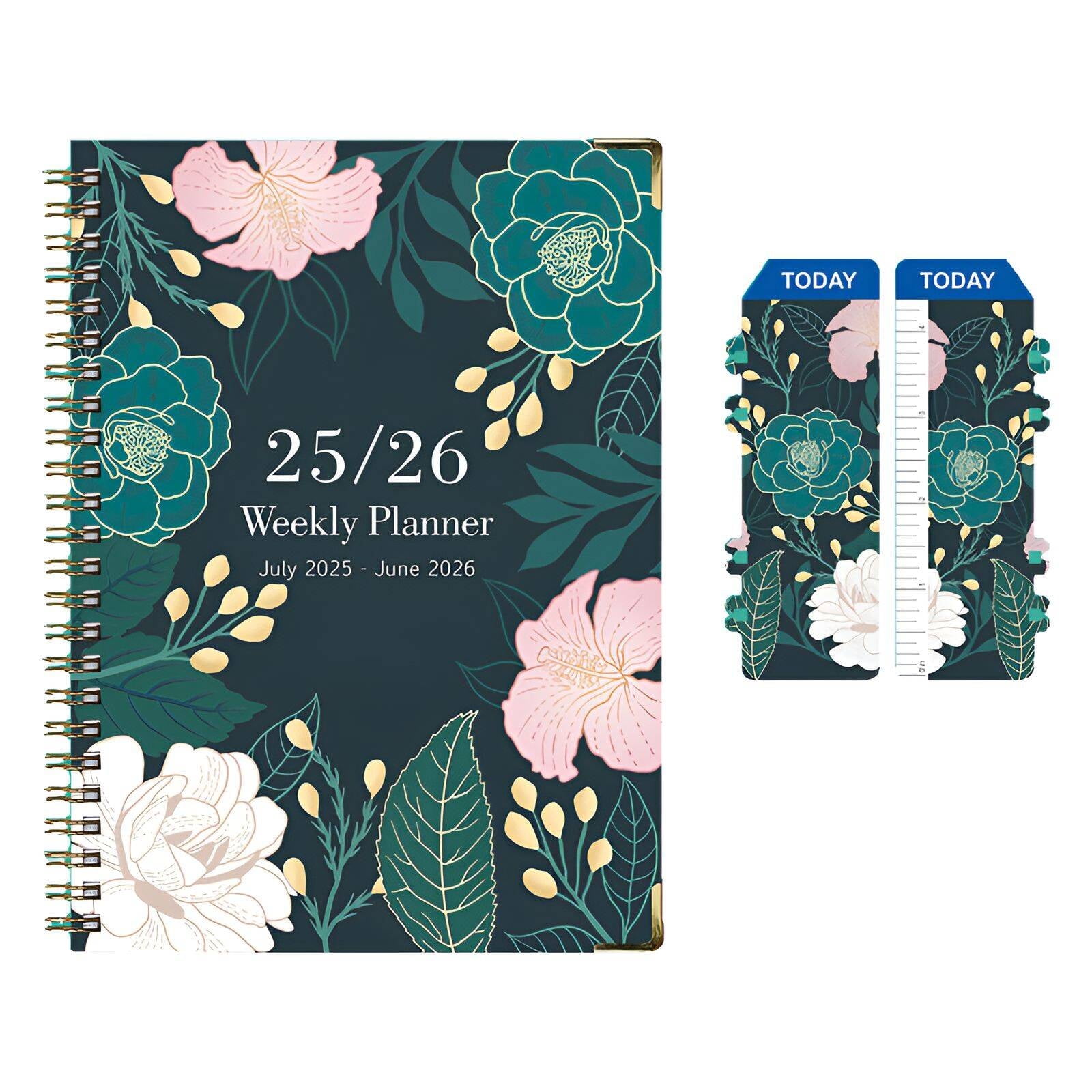 CCOCC 2025 Planner,Metal Round Corners Daily Planner 2025,Smooth Edges ...
