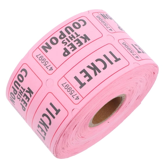 CCOCC 2026 New 1 Roll Sweepstakes Raffle Tickets for Auctions Pink ...
