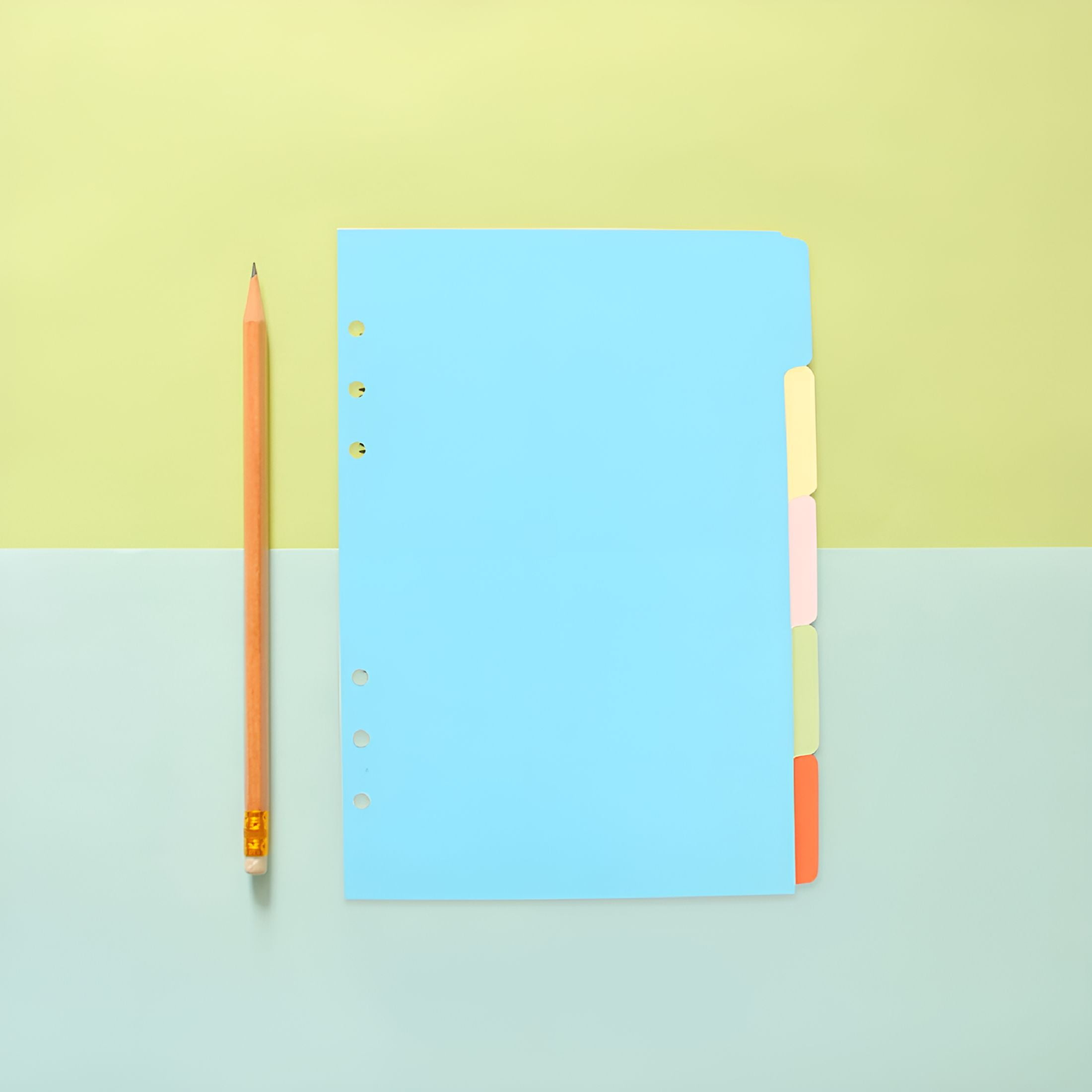 CCOCC 2026 New 10 Pcs Index Page Divider Subject Dividers Binder with ...