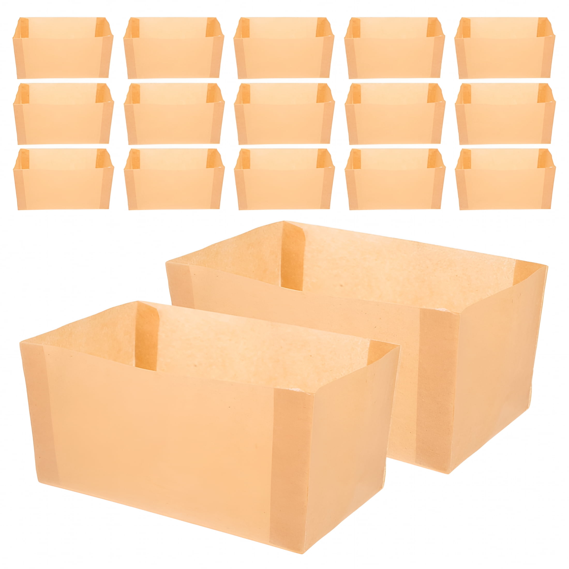 CCOCC 2026 New 100 Pack Bread Loaf Liners Cake Baking Paper Disposable ...