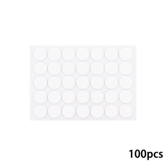 CCOCC 2026 New 100 Pcs Glue Dots,8*0.8Mm Sturdy Adhesive Dots Glue Dots ...