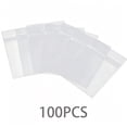 CCOCC 2026 New 100 Pcs Small Plastic Bags,Clear Self Sealing Cellophane ...