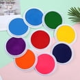 CCOCC 2026 New 1Pc/8Pcs Finger Painting Ink Pad Colorful Washable ...