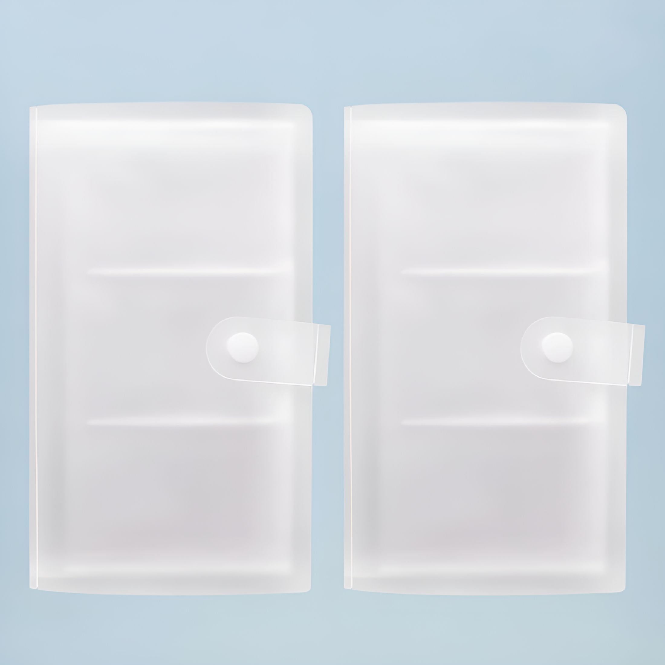 CCOCC 2026 New 2 Books 120 Pockets Clear Photo Album Transparent ...