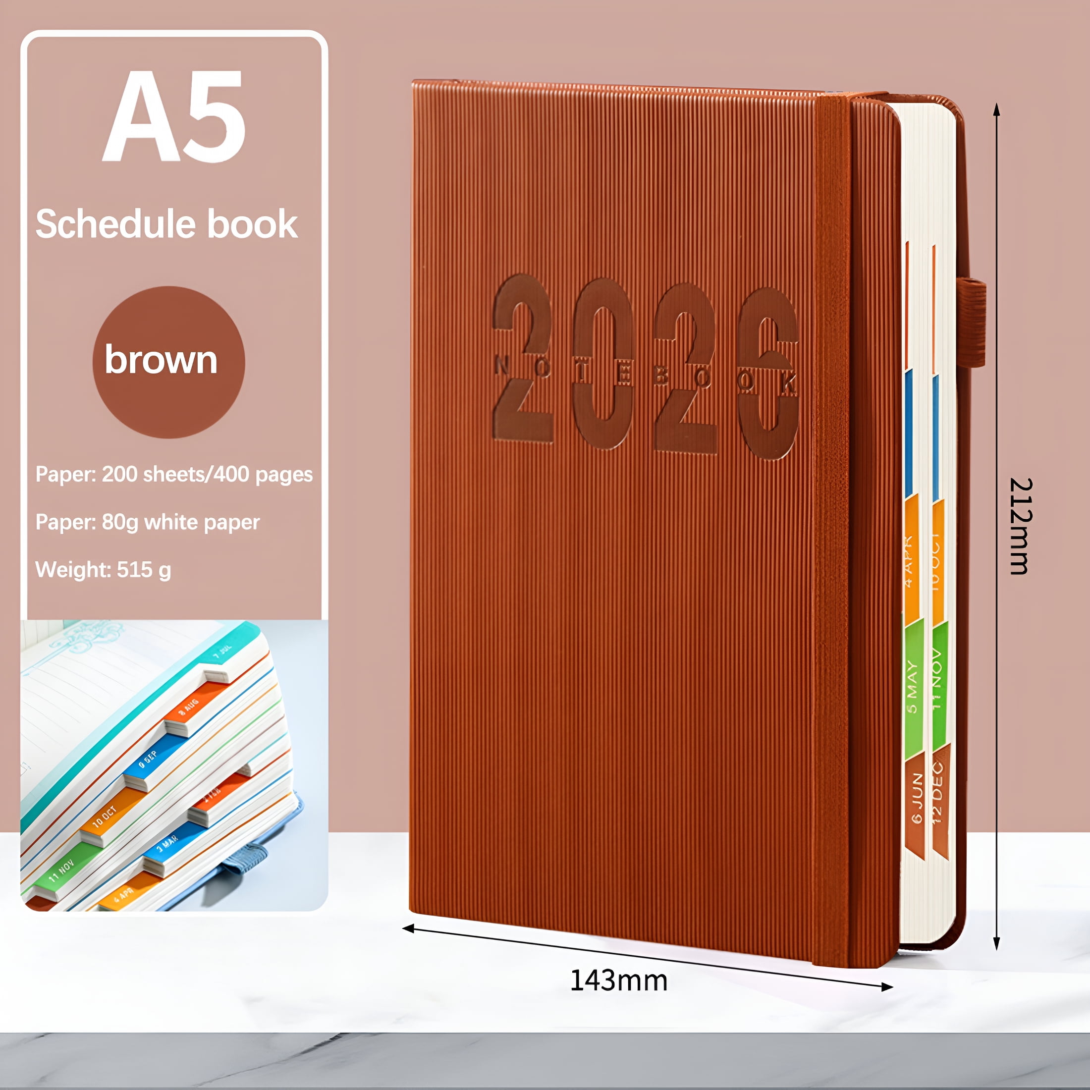 CCOCC 2026 New 2026 Weekly Planner Notebook,Daily Planner Hardcover ...