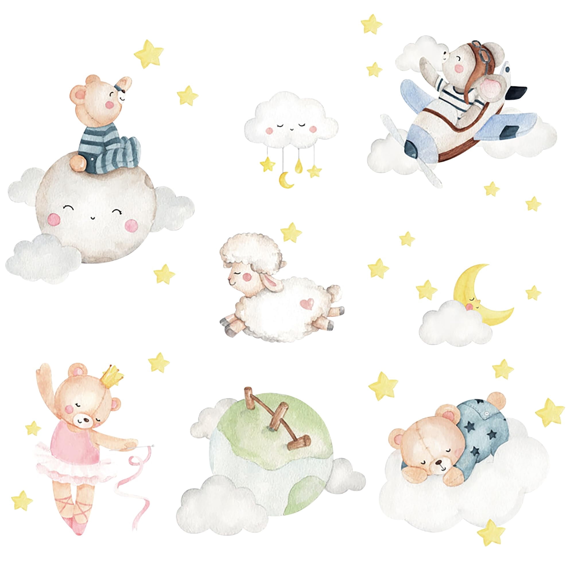 CCOCC 2026 New 2Pack Wall Stickers 11.81"X 35.43" Bedroom Wall Decor ...