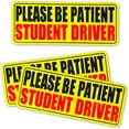 CCOCC 2026 New 2Pcs Student Driver Magnet for Car,Safety Warning Be ...