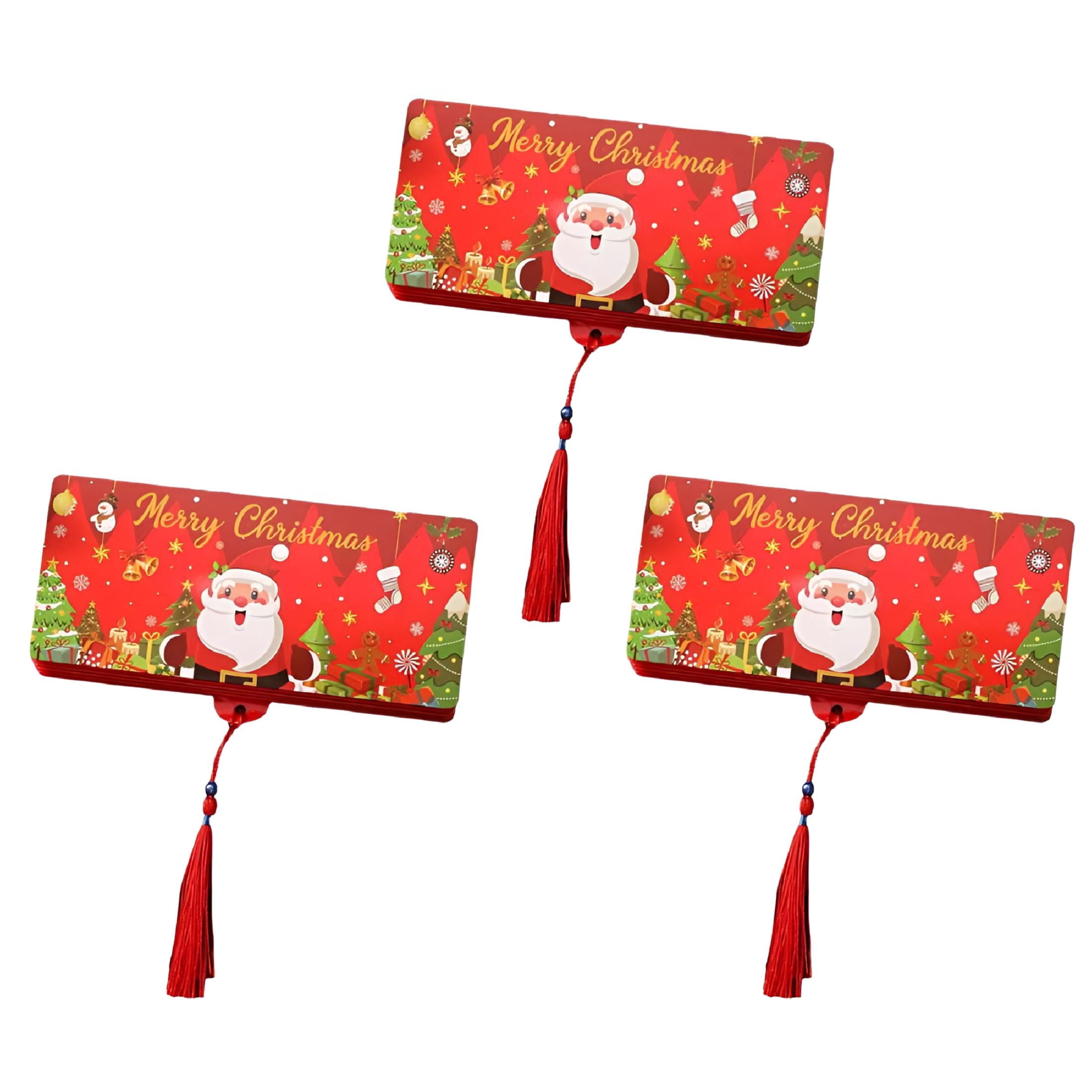 CCOCC 2026 New 3-Pack Christmas Money Envelopes for Cash Gift-Surprise ...