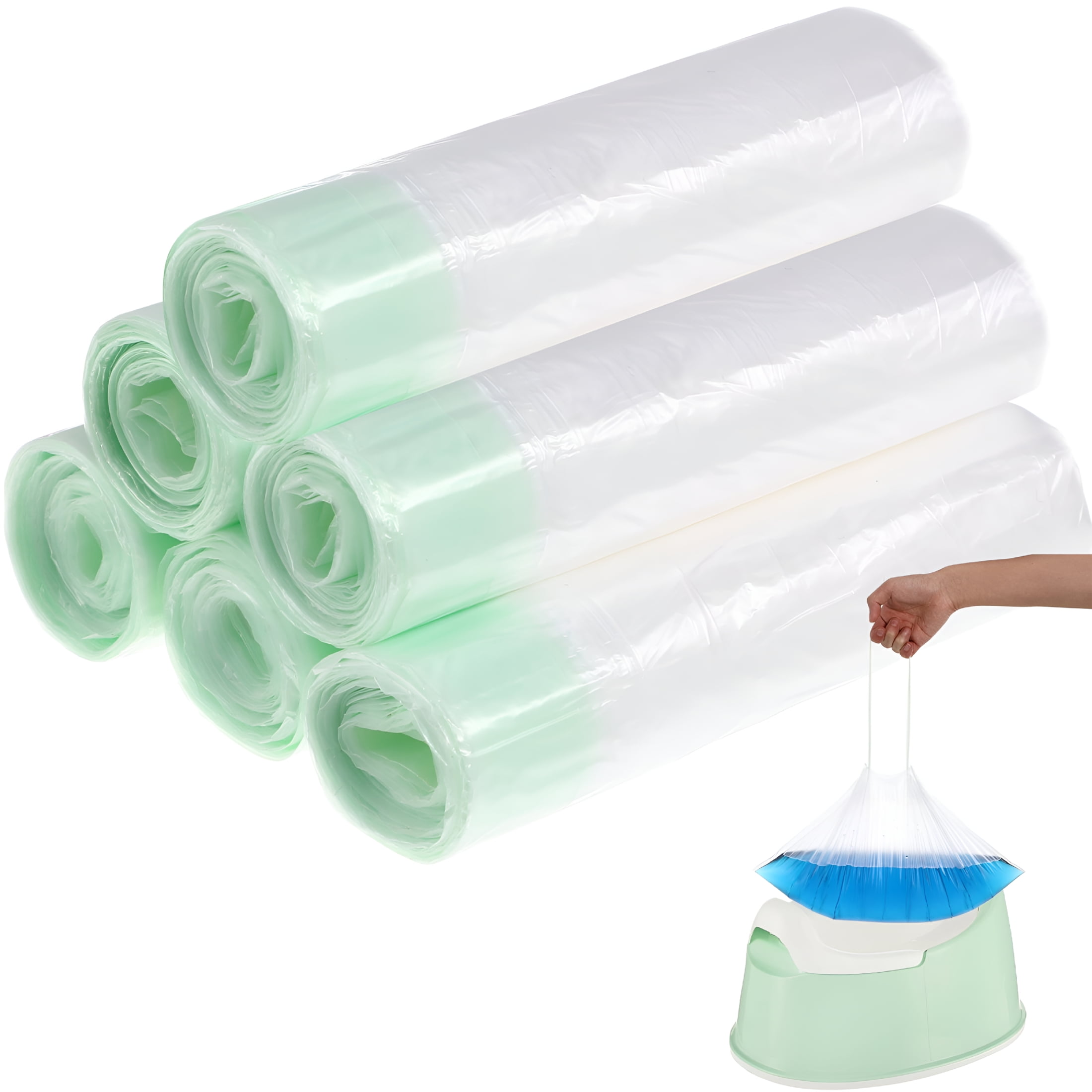 CCOCC 2026 New 50 Pcs Disposable Travel Potty Liners Portable Potty ...