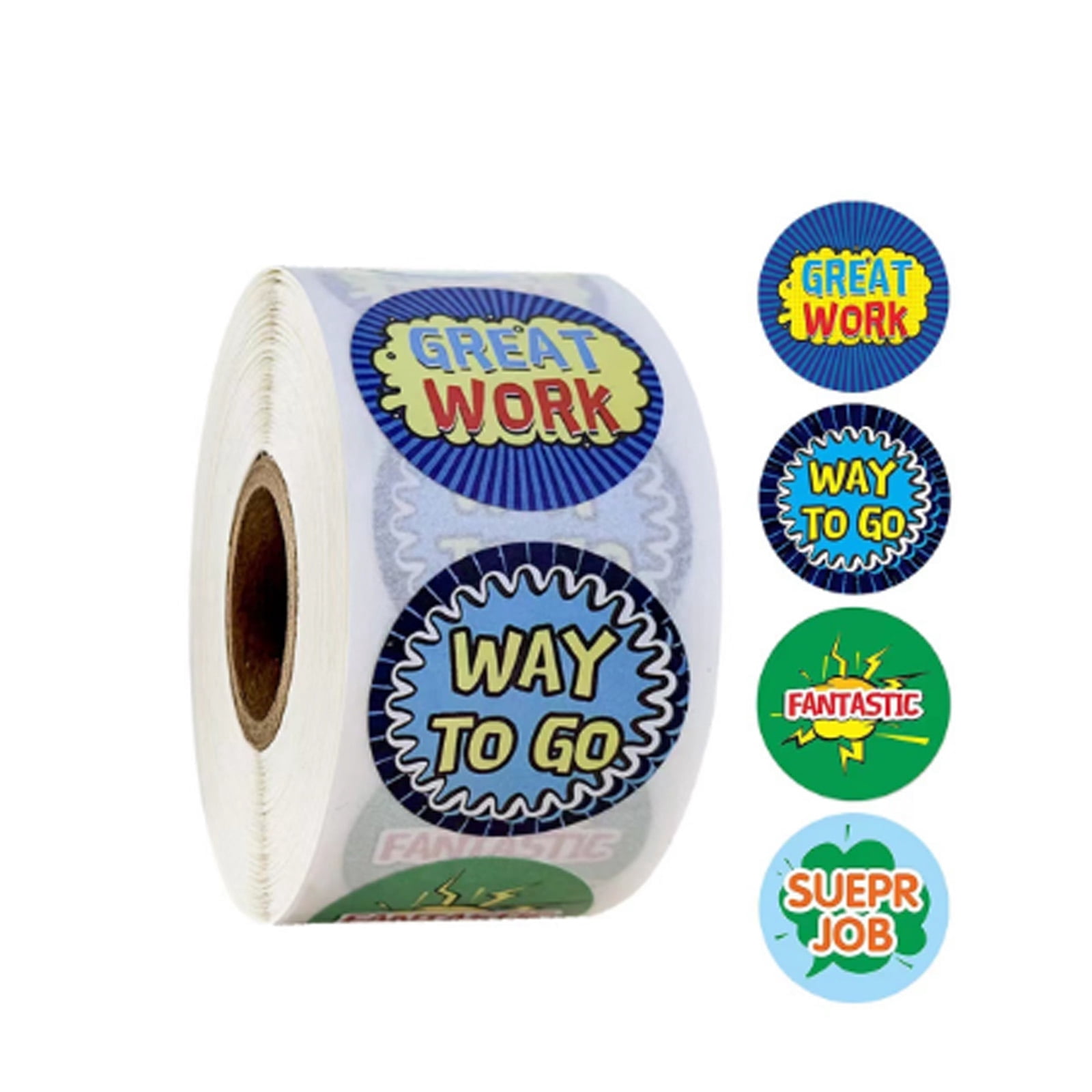 CCOCC 2026 New 500 Pcs Stickers Cartoon Diy Teacher Stickers for Kids ...