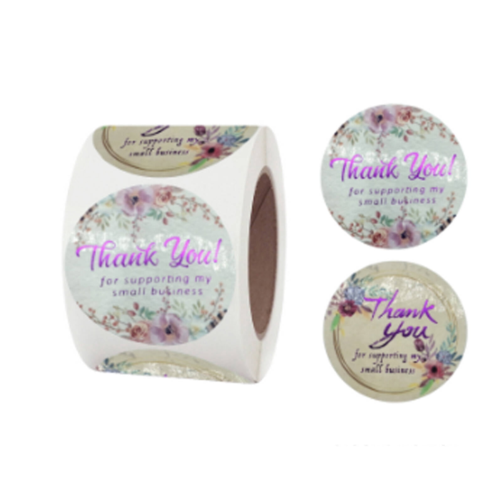 CCOCC 2026 New 500 Pcs Thank You Stickers,Adhesive Thank You Stickers ...