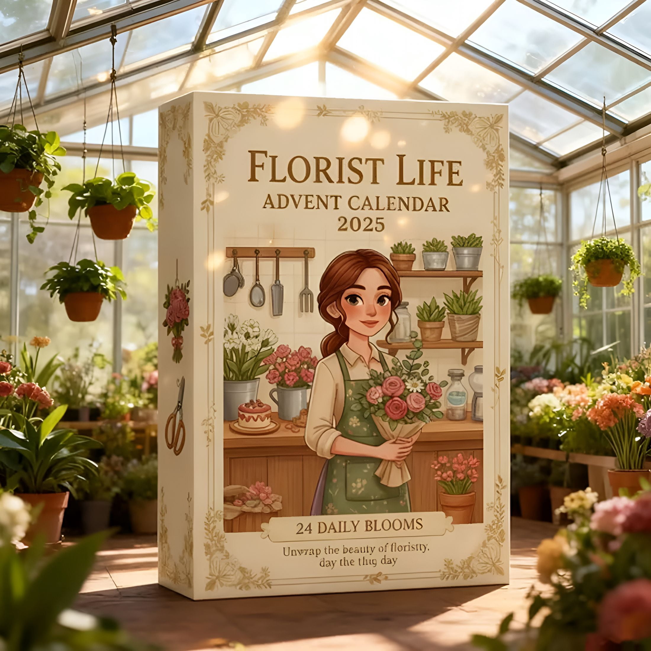 CCOCC 2026 New Advent Calendar,24 Days of Fun Flower-Themed Surprises ...