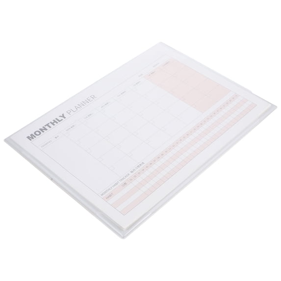 CCOCC 2026 New Desk Blank Calendar Sheet Monthly Planner Notepad Blank ...