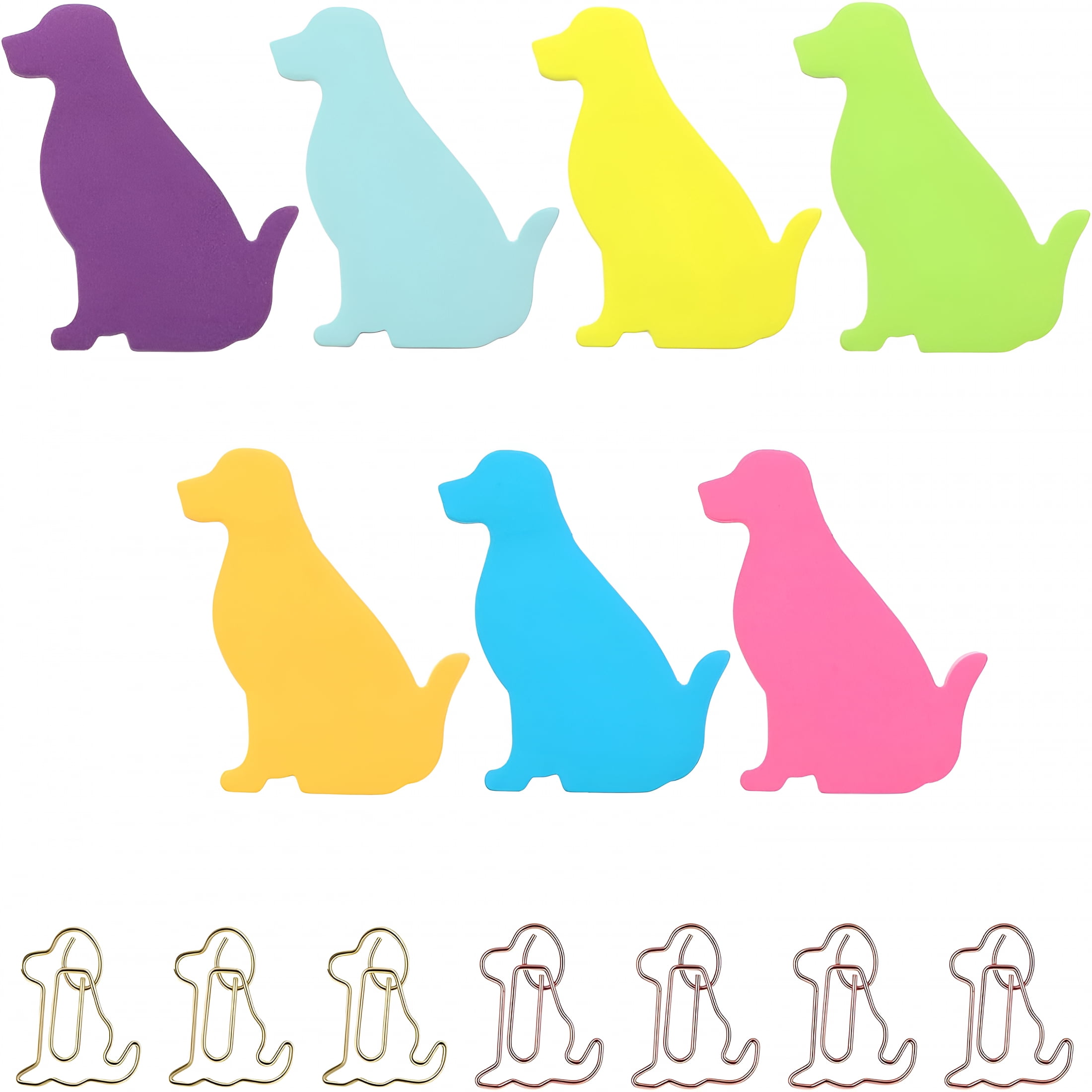 CCOCC 2026 New Dog Sticky Notes,210 Sheets Animal Sticky Notes with Dog ...