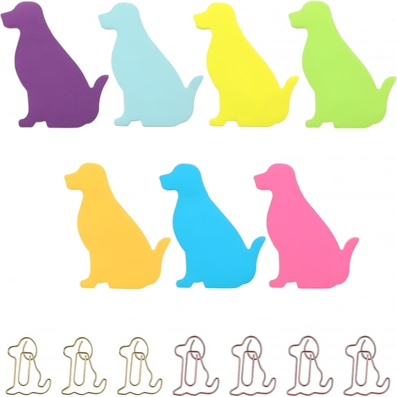CCOCC 2026 New Dog Sticky Notes,210 Sheets Animal Sticky Notes with Dog ...