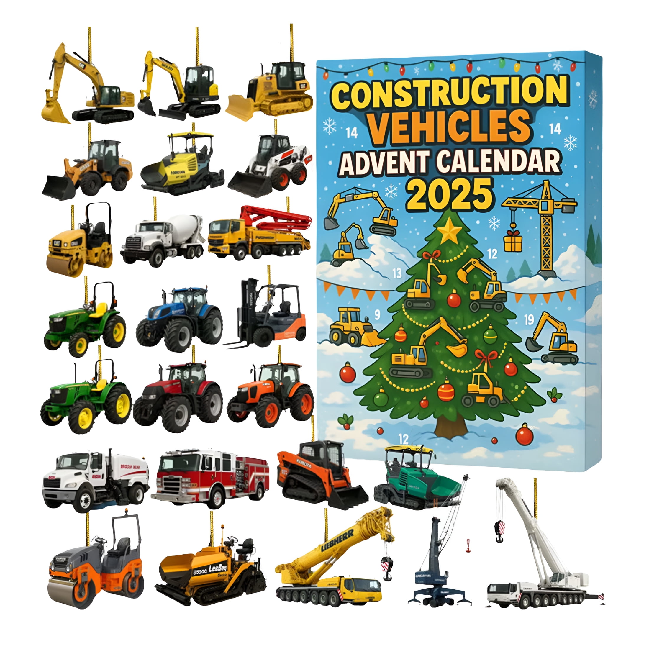 CCOCC 2026 New Funconstruction Vehicles Advent Calendar: 24 Days ...