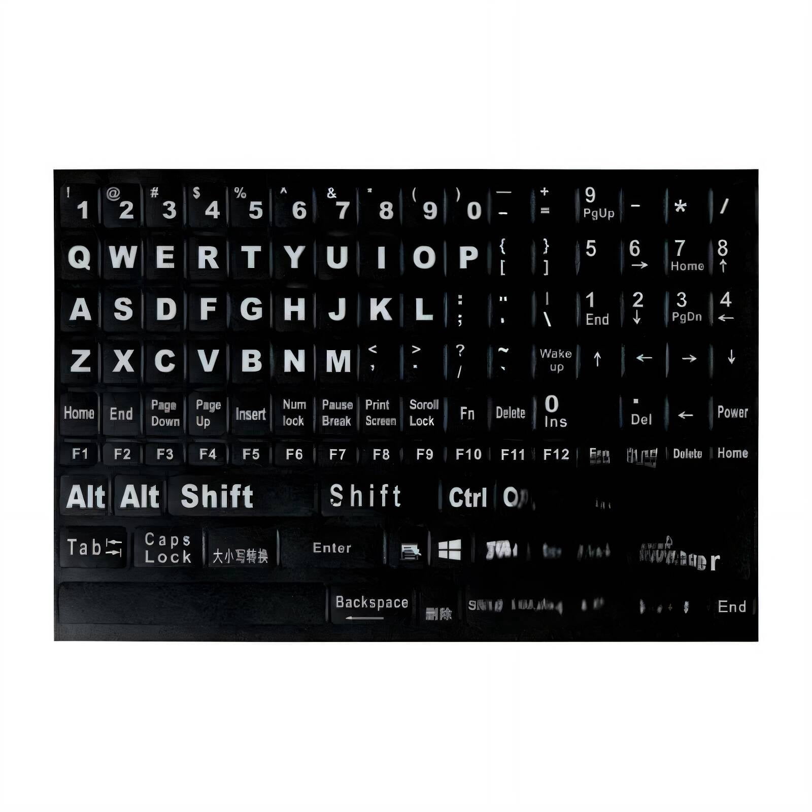 CCOCC 2026 New Keyboard Stickers Easy to Apply and Remove Laptop ...