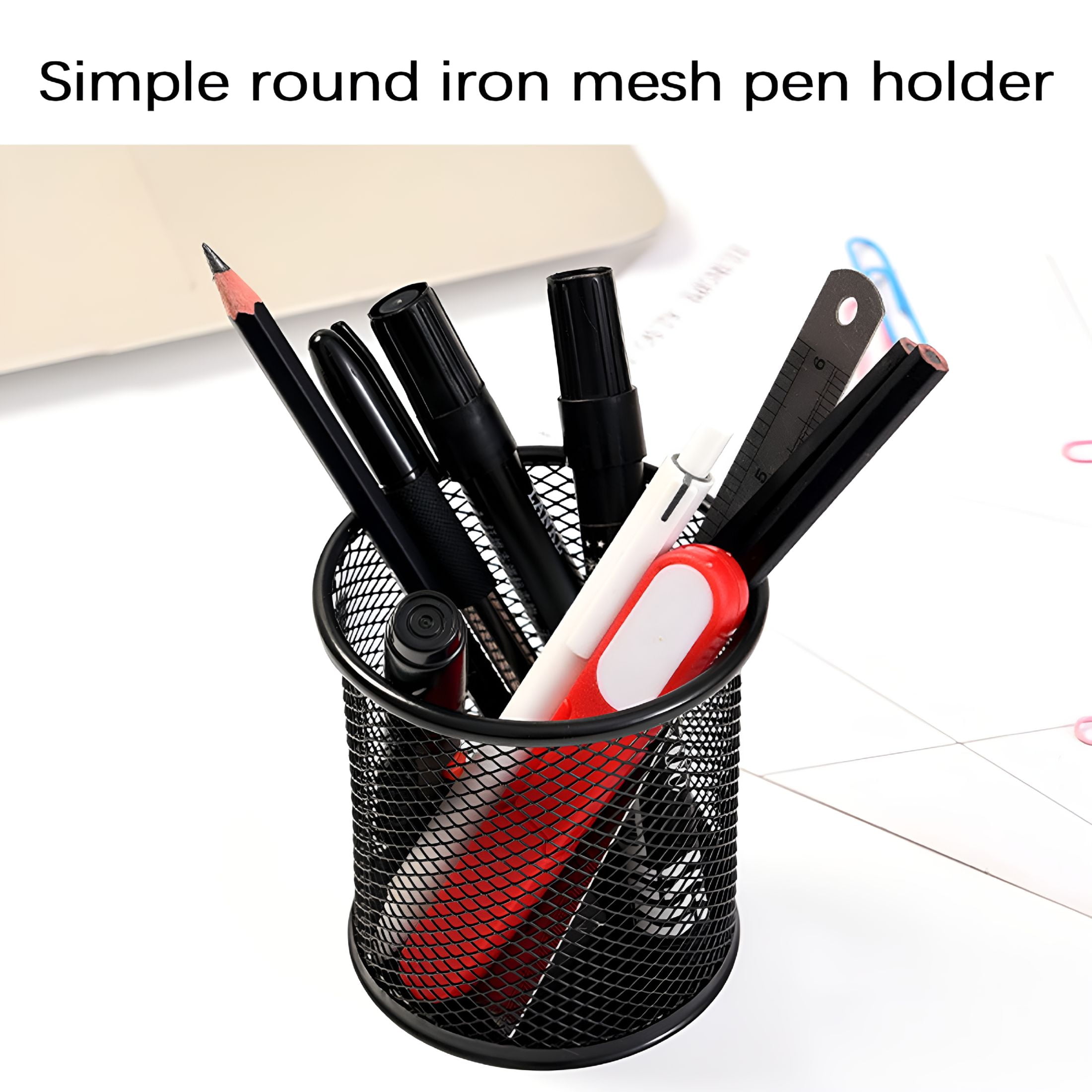 CCOCC 2026 New Paper Clip Storage Bucket Multifunctional Storage Box ...