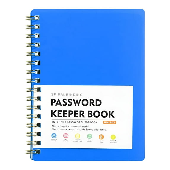 CCOCC 2026 New Password Book with Alphabetical Tabs Internet Address ...