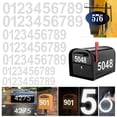 CCOCC 2026 New Reflective Mailbox Numbers for Outside-7 Sets Waterproof ...