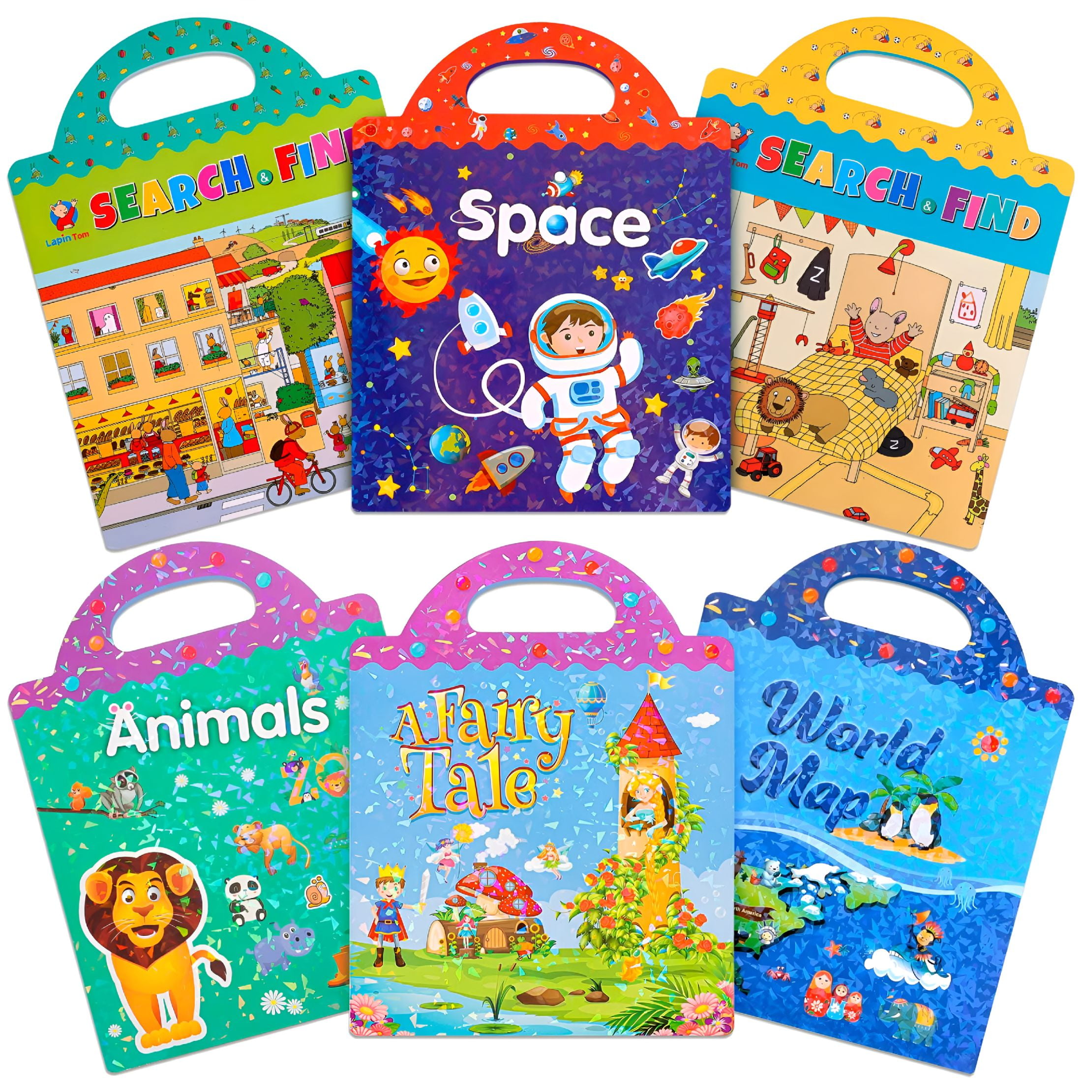 CCOCC 2026 New Reusable Sticker Book for Kids for Learning Activities ...