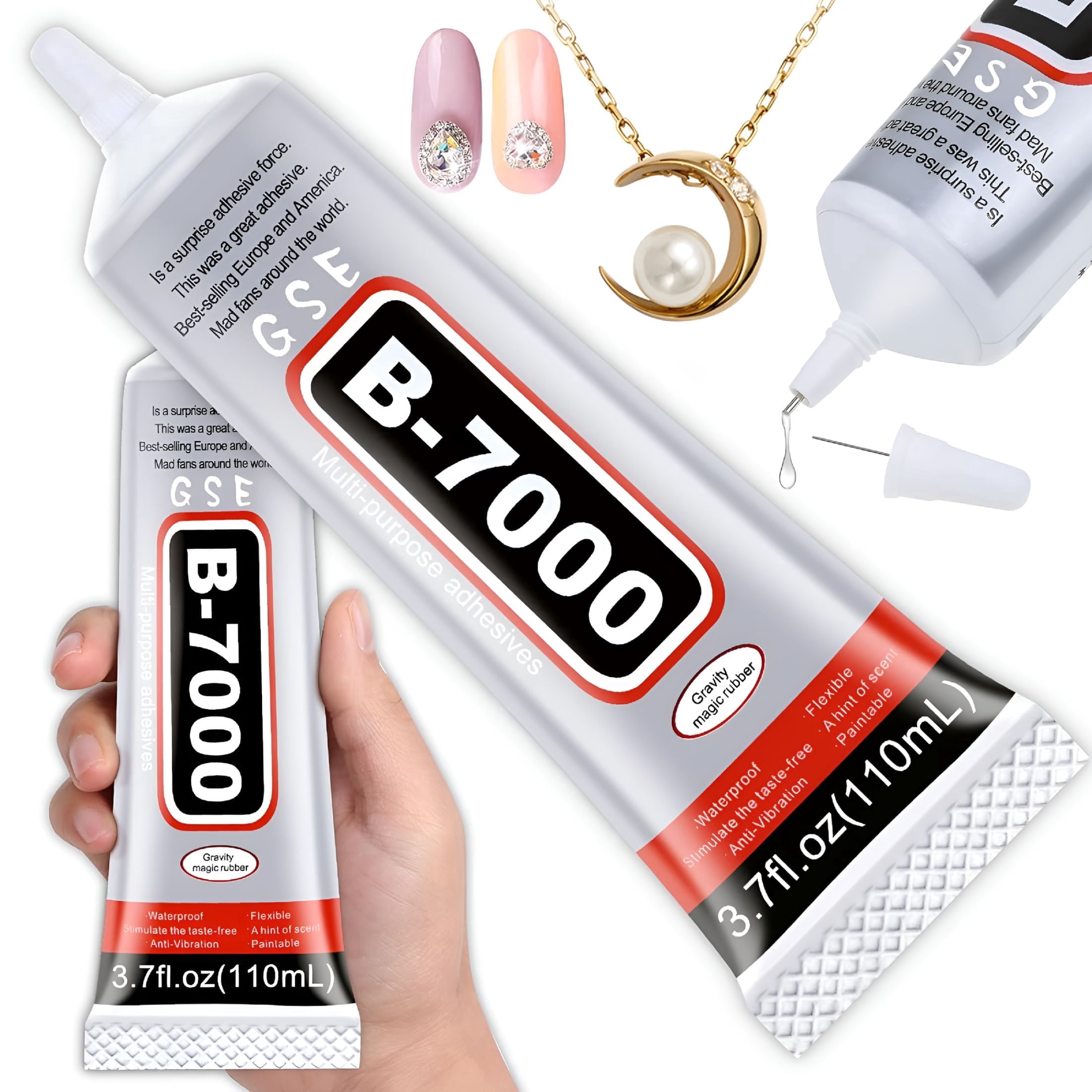 CCOCC 2026 New Rhinestones Glue for Crafts,110Ml Glue for Diamond ...