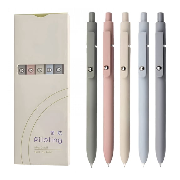 CCOCC 2026 New Rollerball Gel Pens, 5Pcs Gel Pens with Refill ...