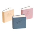 CCOCC 2026 New Square Hardcover Leather Sketchbook,1.9X1.9 Inch 3 Pcs ...