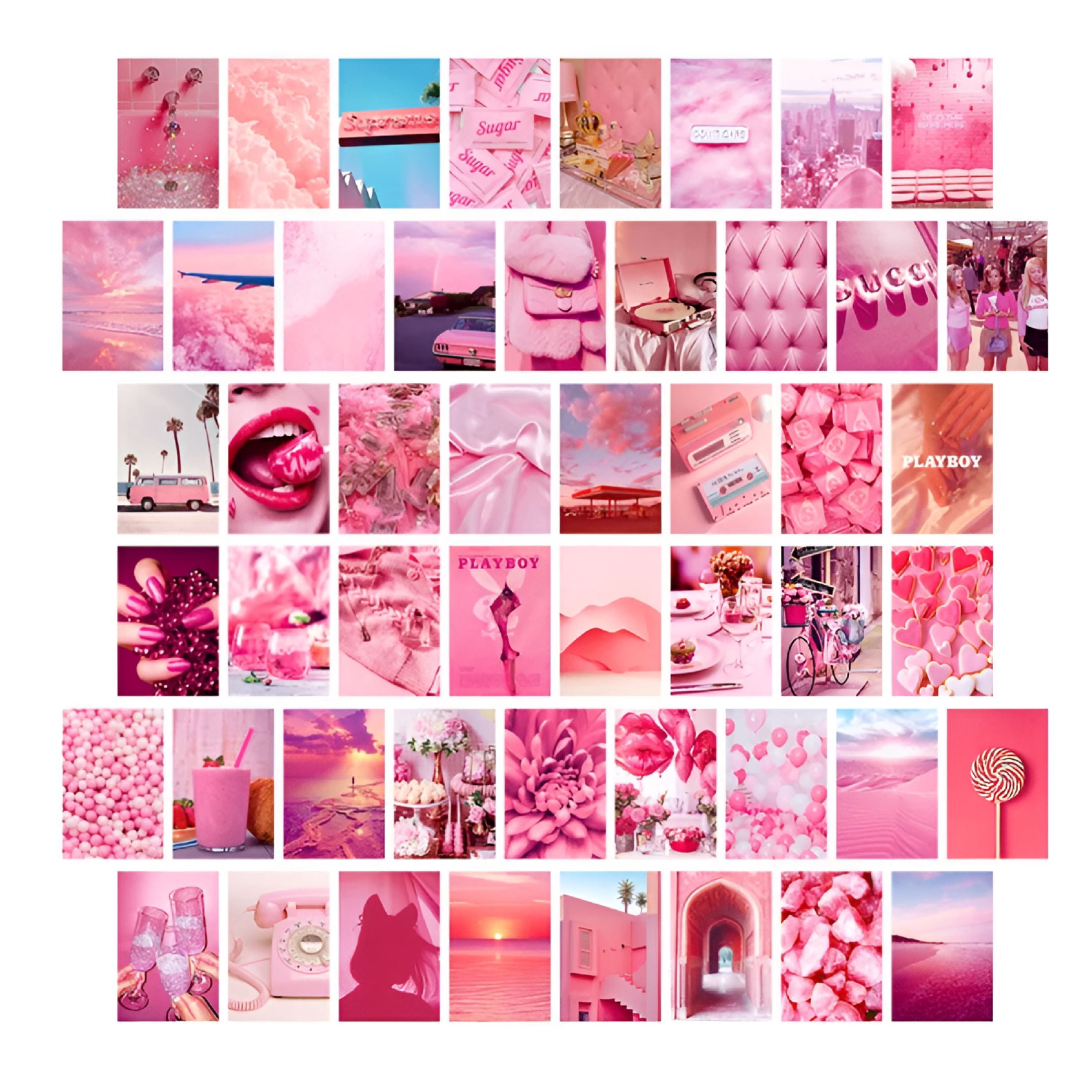 CCOCC 2026 New Vintage Wall Collage 4” X 6” Art Print (Set of 50) for ...