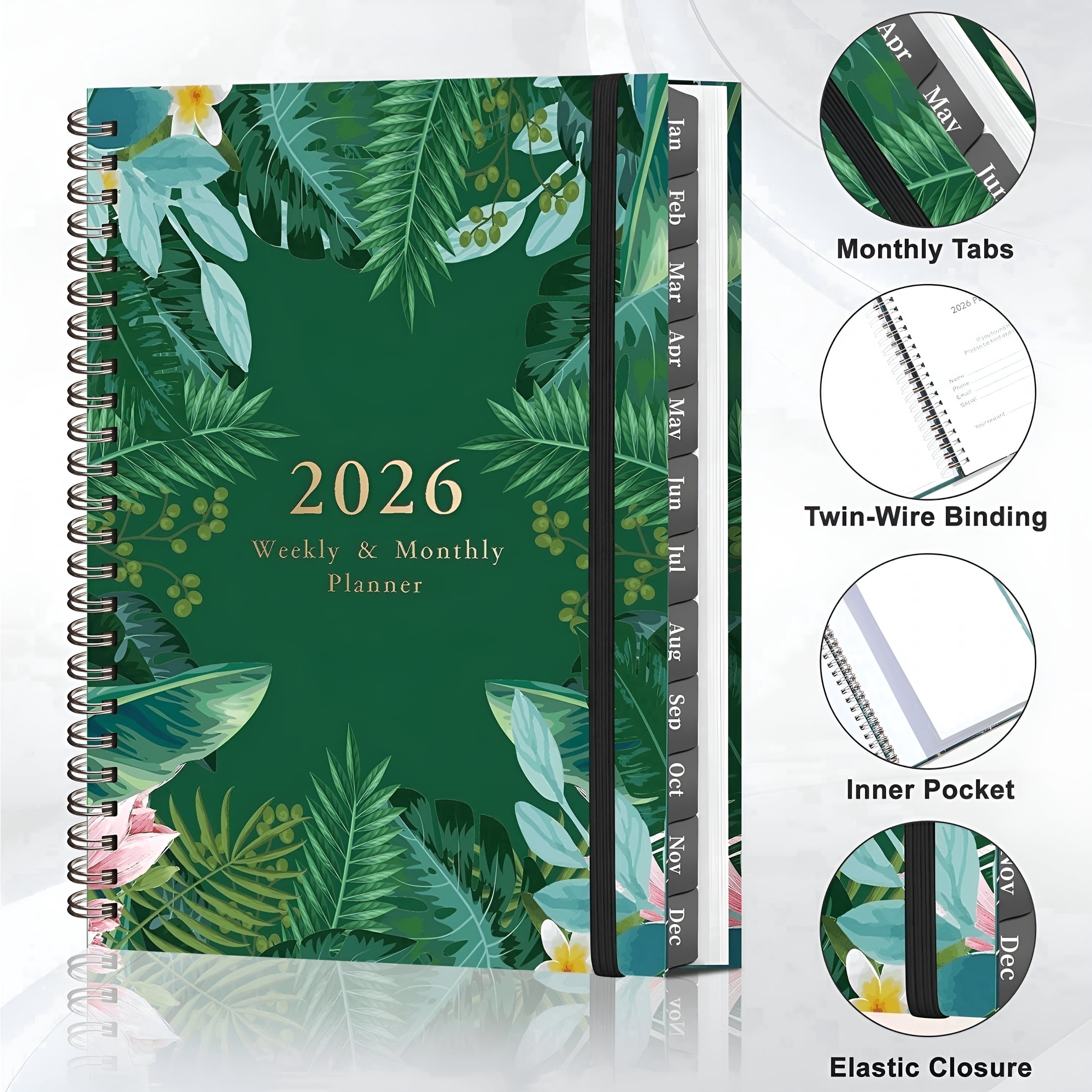 CCOCC 2026 Planner with Weekly \U0026 Monthly Layouts Jan 2026 - Dec ...