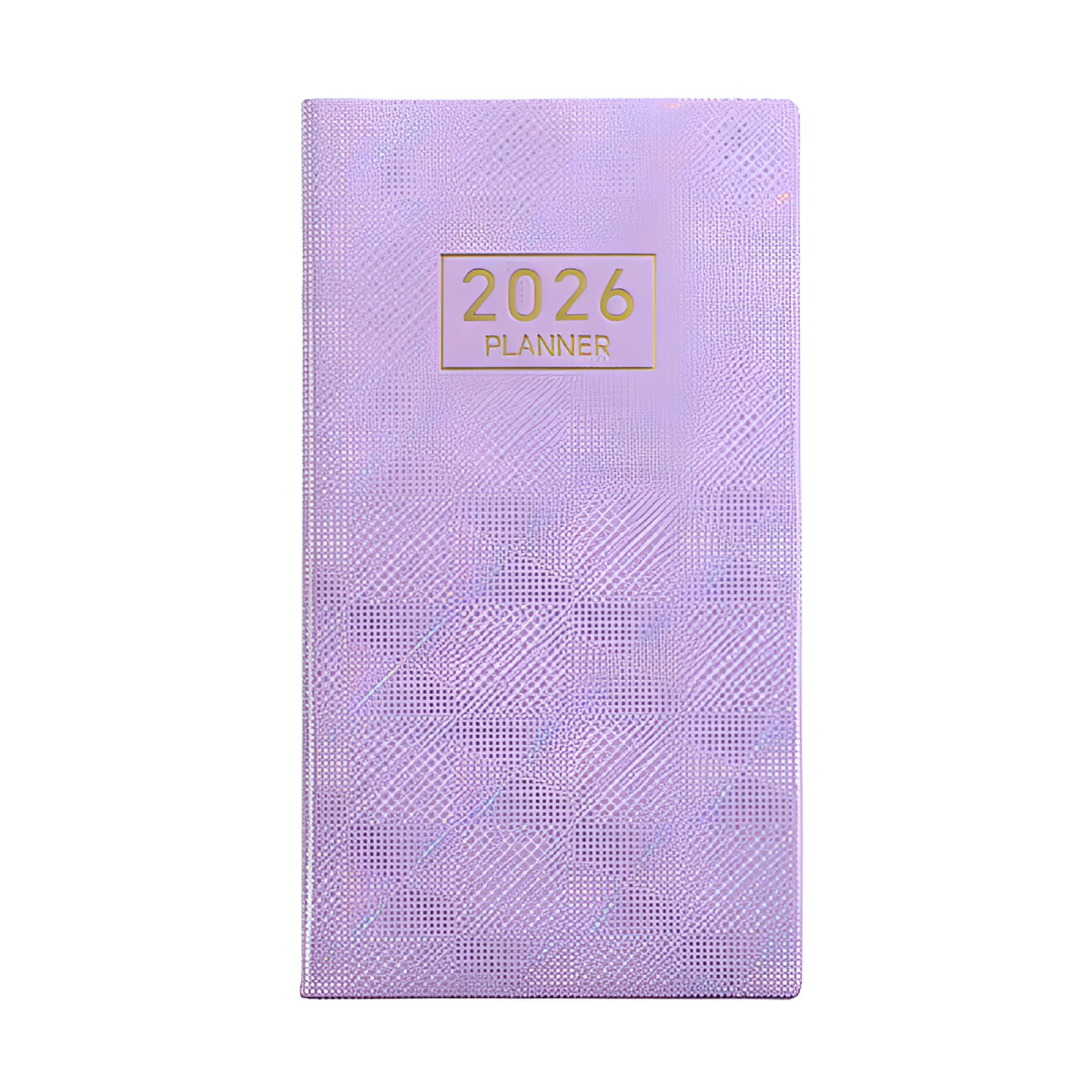 CCOCC 2026 Pocket Planner A6 Mini Weekly Planners 3.78" X 6.8" Purple ...