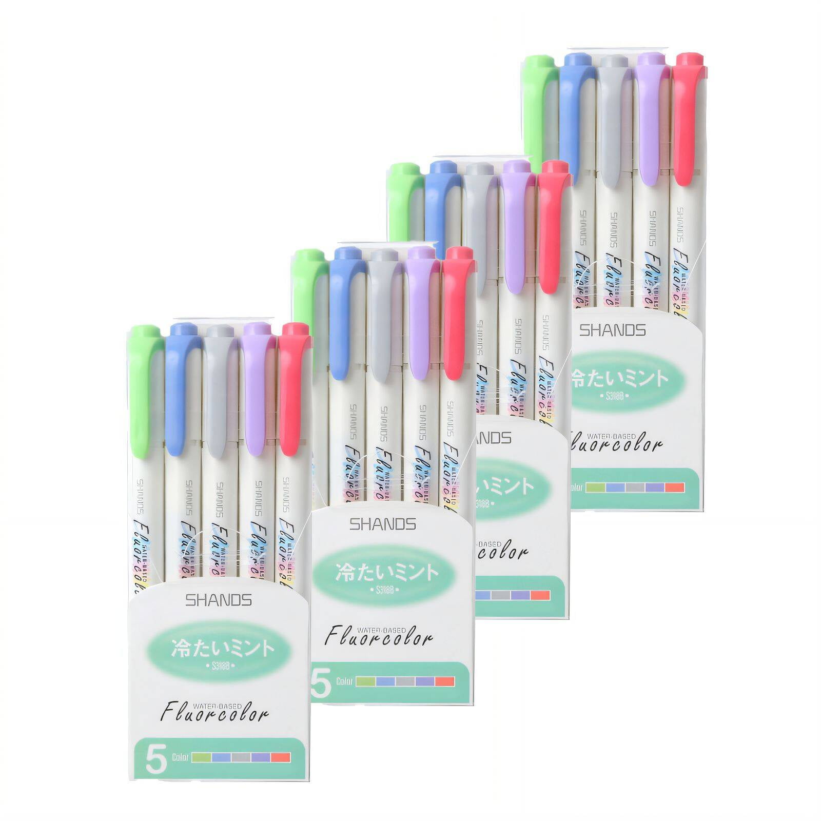 CCOCC 20Pcs Mildliner Highlighters,Dual-Tip Design for Flexible Line ...