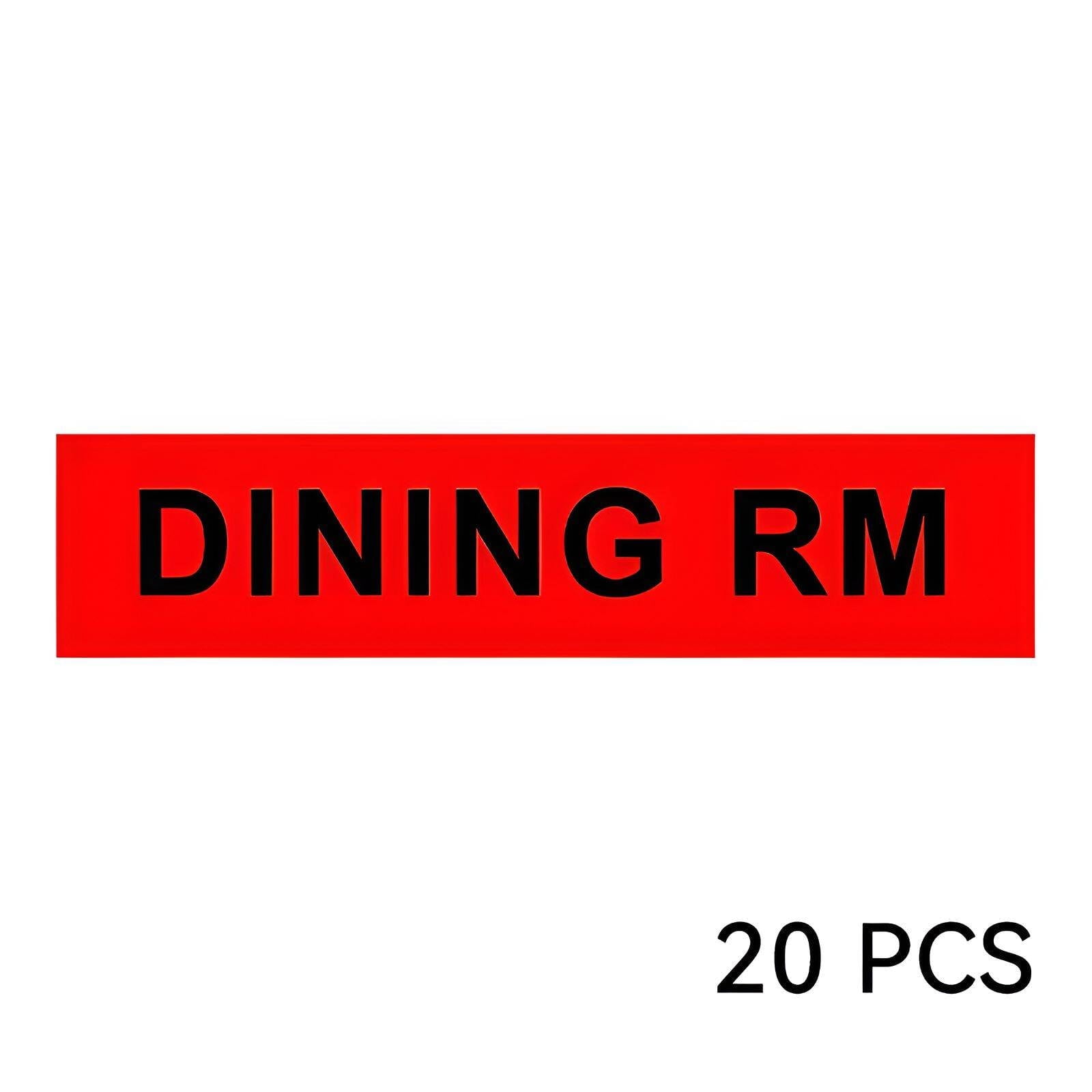 20Pcs Name Tags, Fragile Mark Sticker Labels - Business Supplies ...
