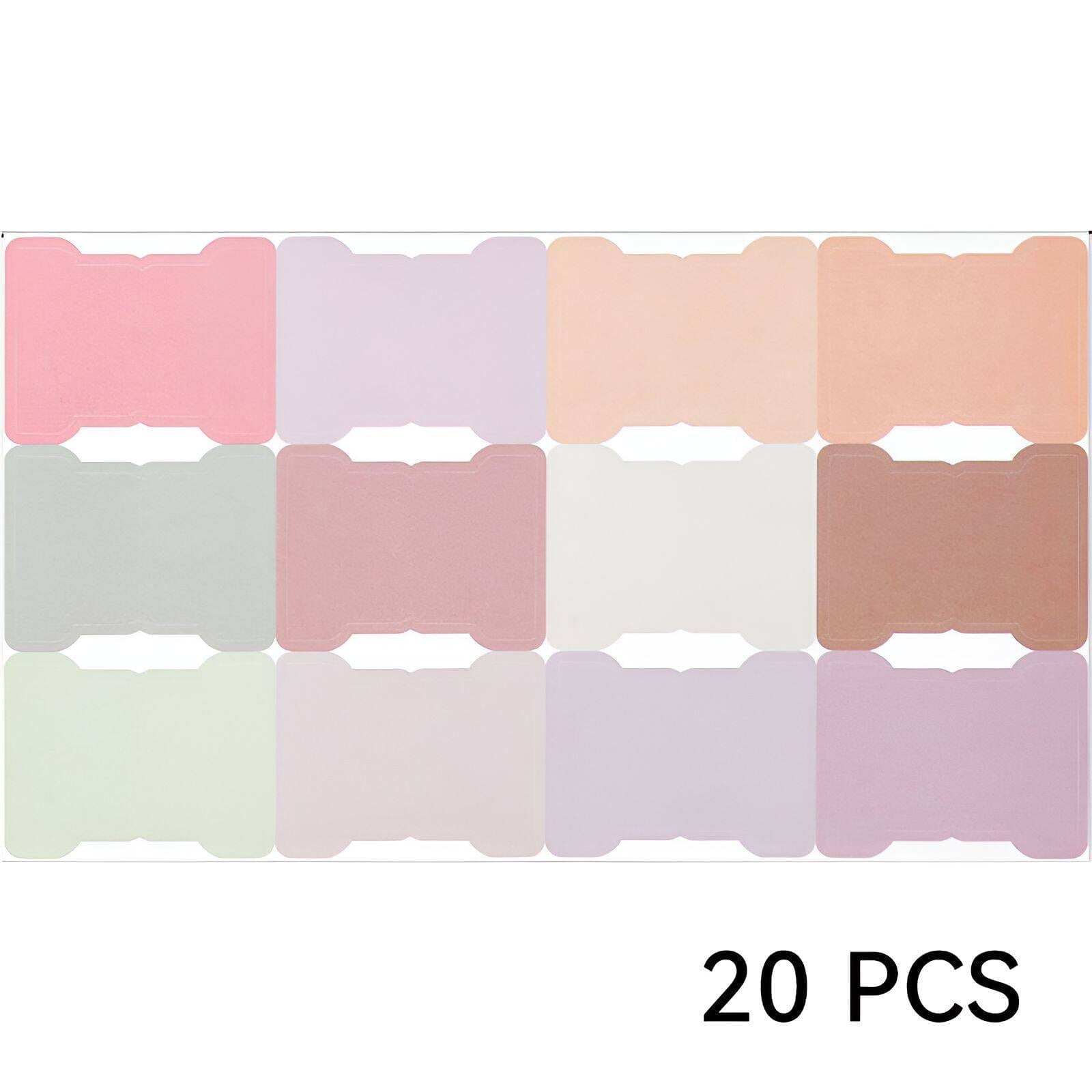 CCOCC 20Pcs Name Tags,Water Proof Labels for Clothes,Price Tag Stickers ...