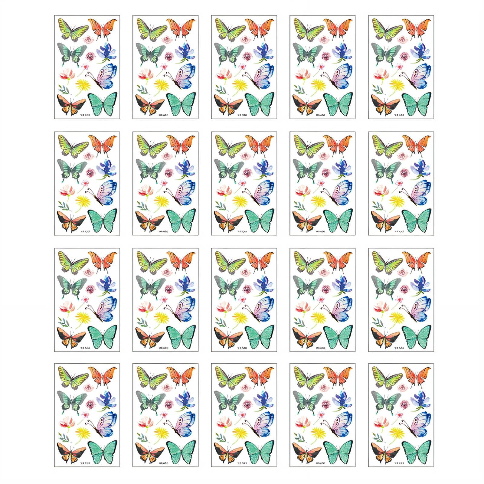 CCOCC 20Pcs Temporary Tattoo Kids,Decorative Crafts Photo Boxes Bottles ...