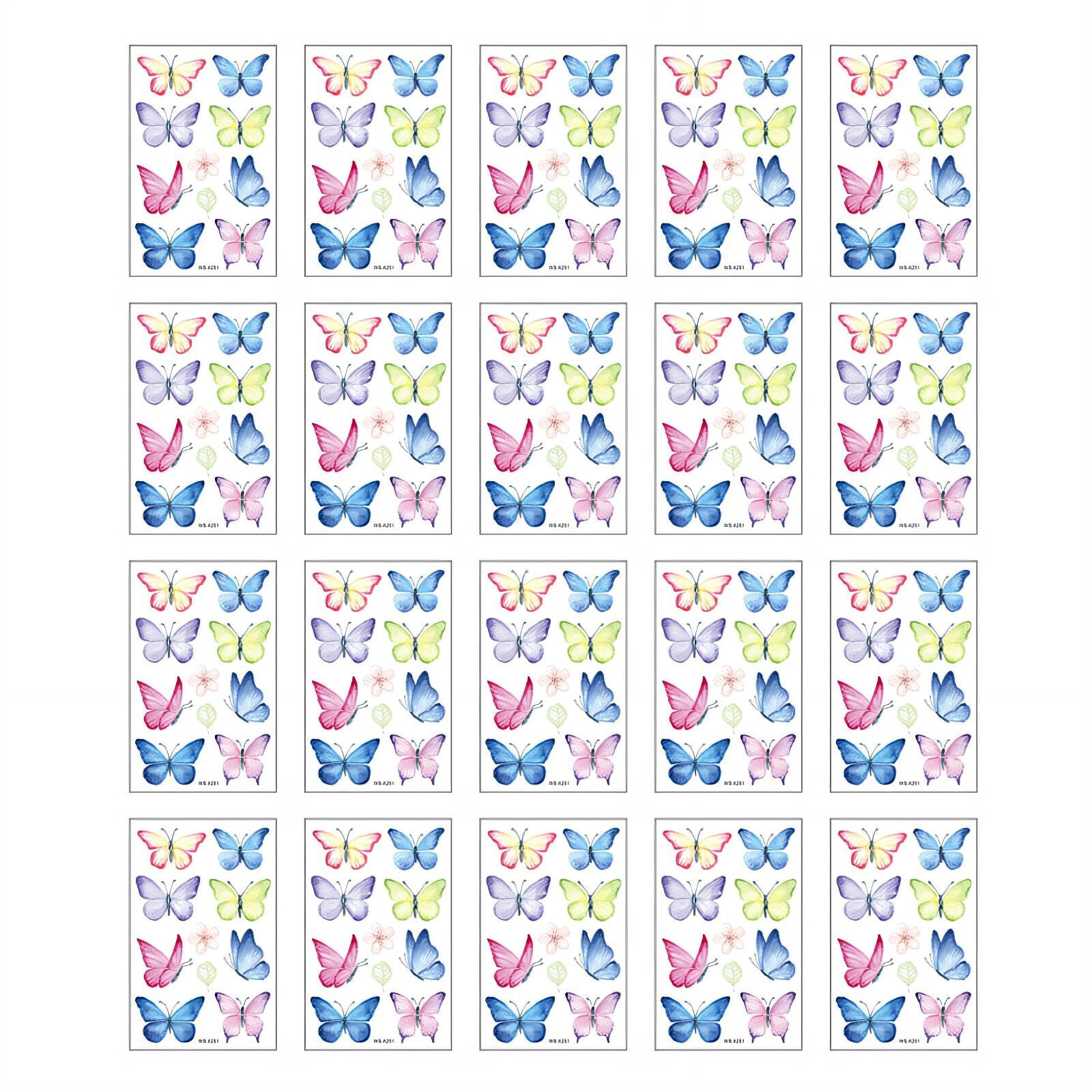 CCOCC 20Pcs Temporary Tattoo Kids,Decorative Crafts Photo Boxes Bottles ...