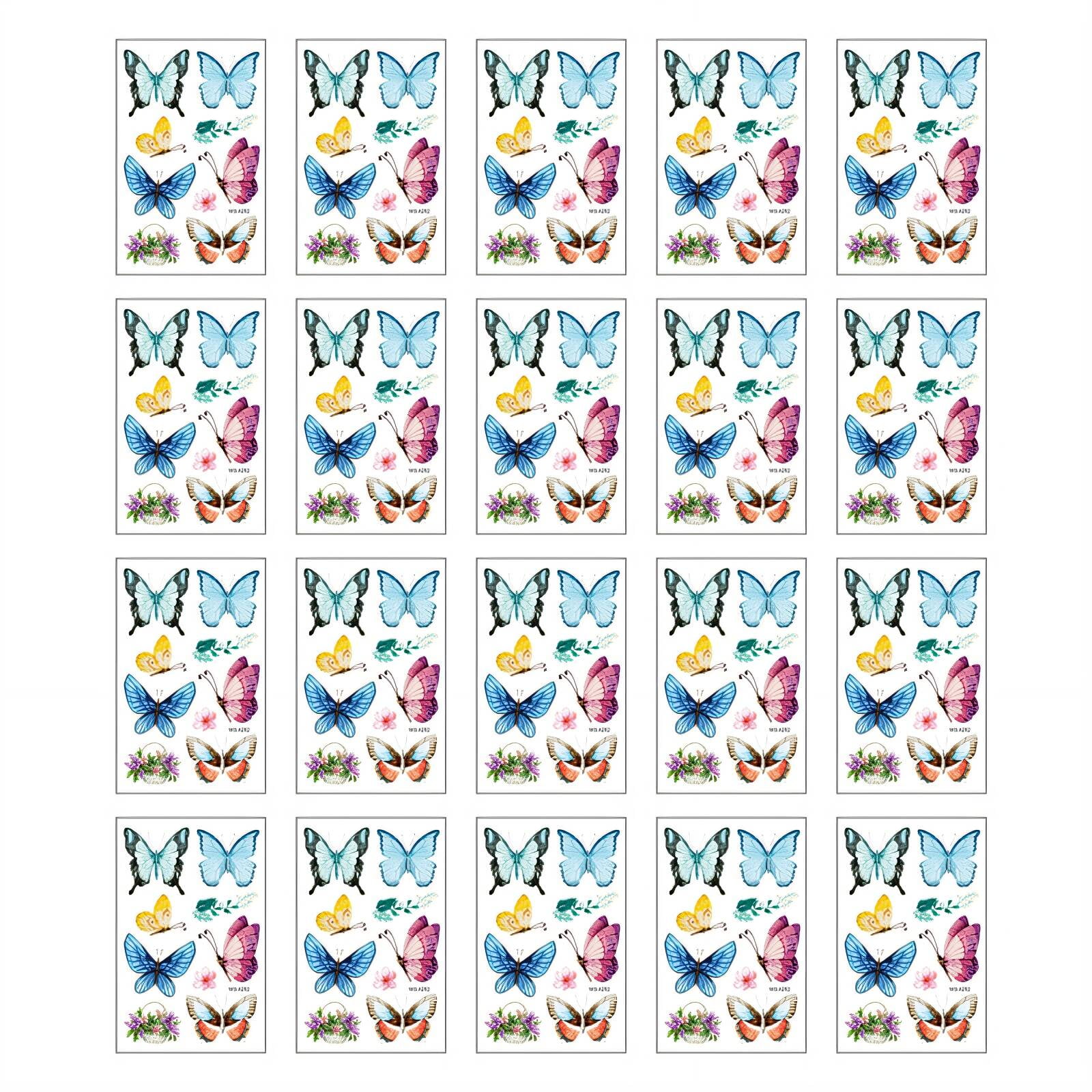 CCOCC 20Pcs Temporary Tattoo Kids,Decorative Crafts Photo Boxes Bottles ...