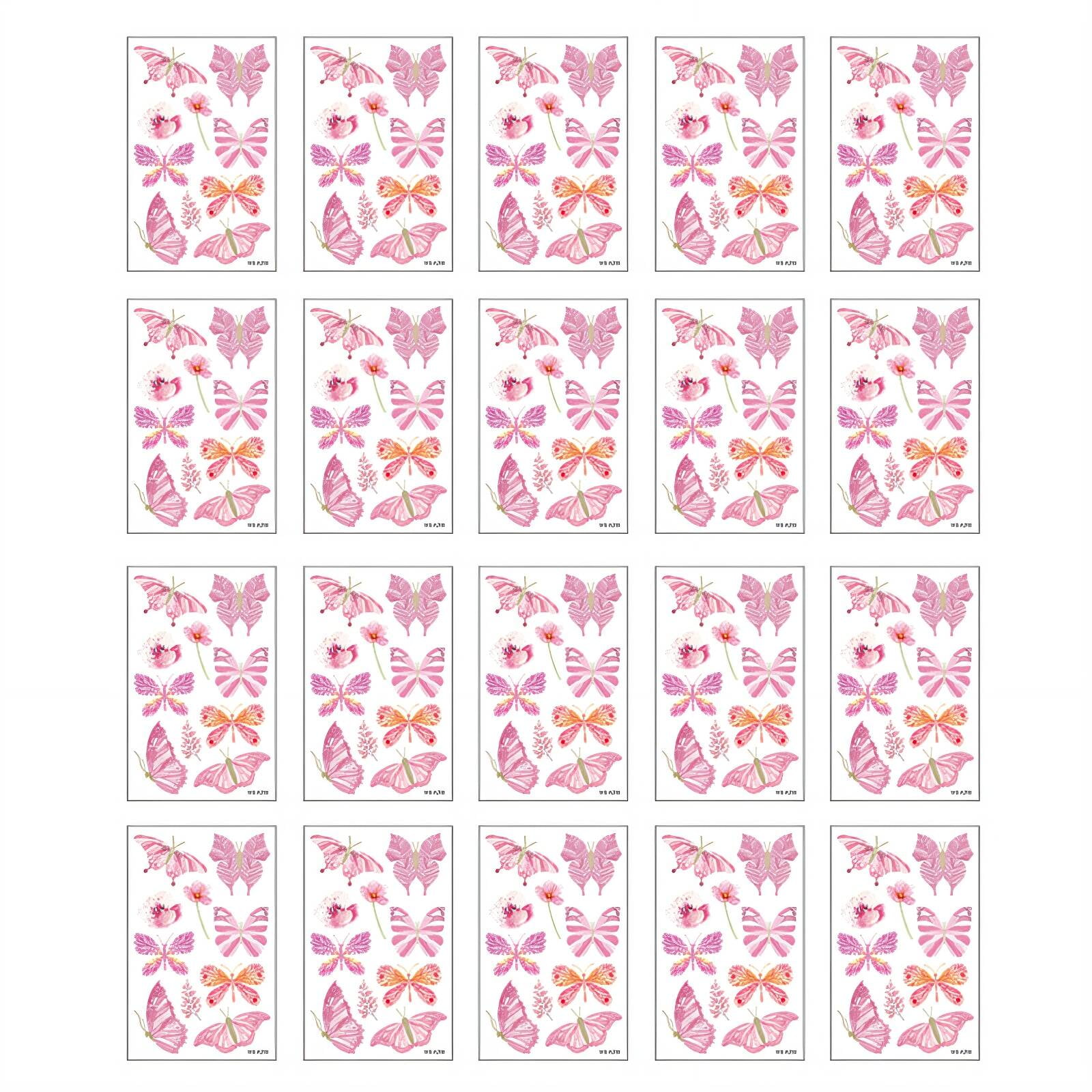 CCOCC 20Pcs Temporary Tattoo Kids,Decorative Crafts Photo Boxes Bottles ...