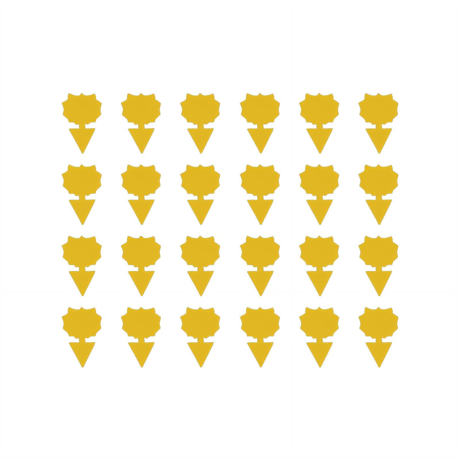 CCOCC 24Pcs Fly Trap Indoor,Fungus Gnat Trap Bug Catcher,Suitable for ...