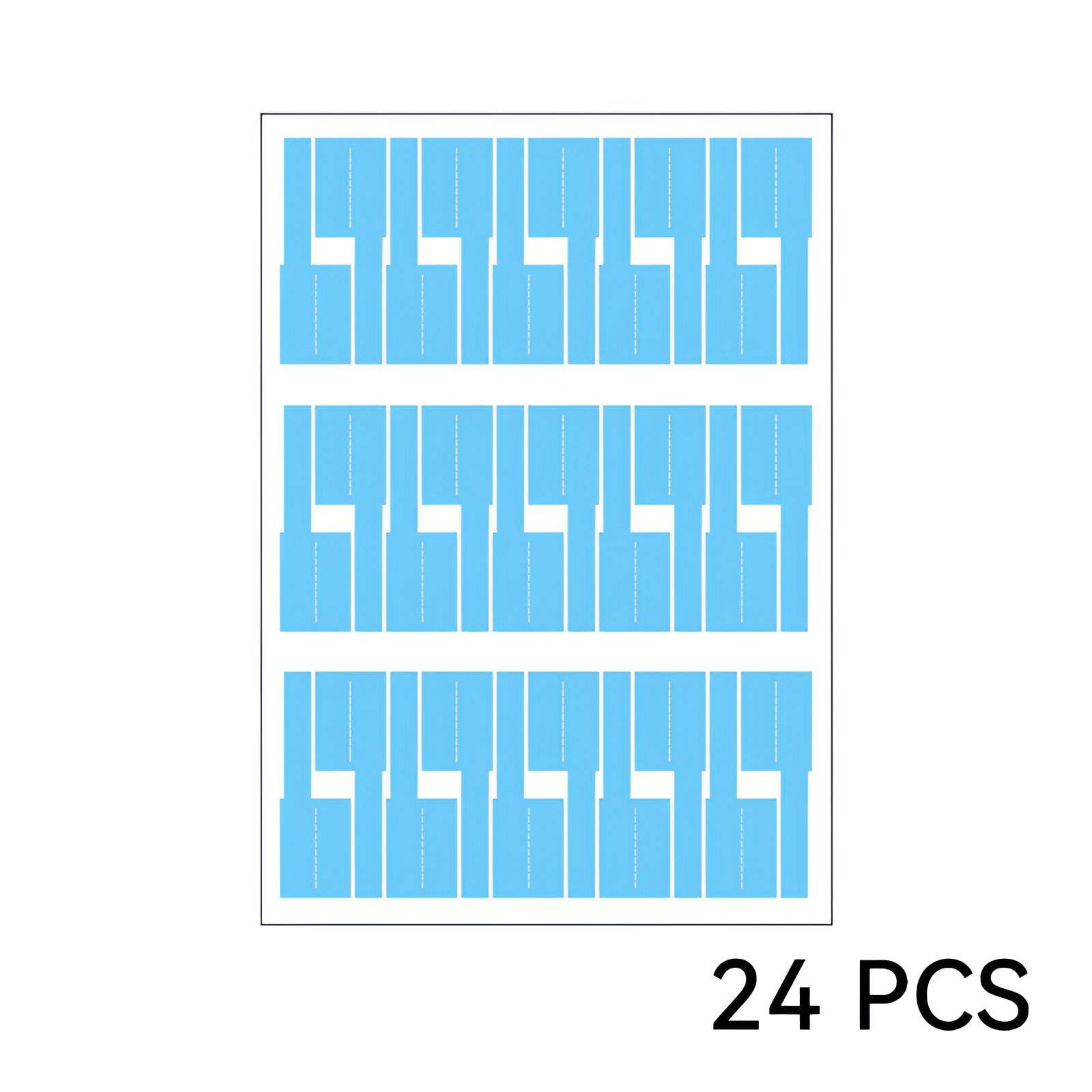 CCOCC 24Pcs Name Tags,Customizable Markers Sticker Labels,Quick Setup ...
