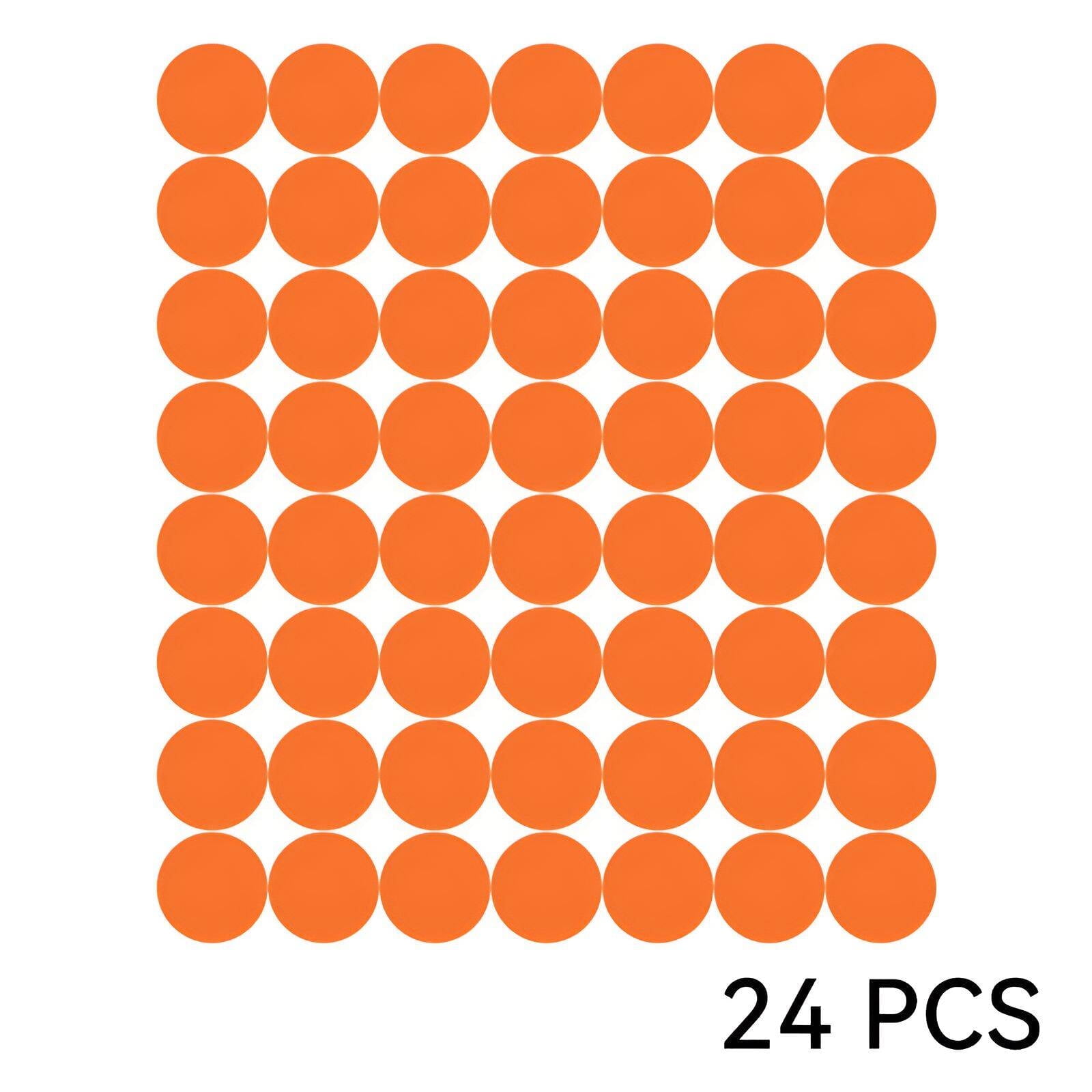 Large Orange Name Tags for Business Office Supplies - 24Pcs - Walmart ...