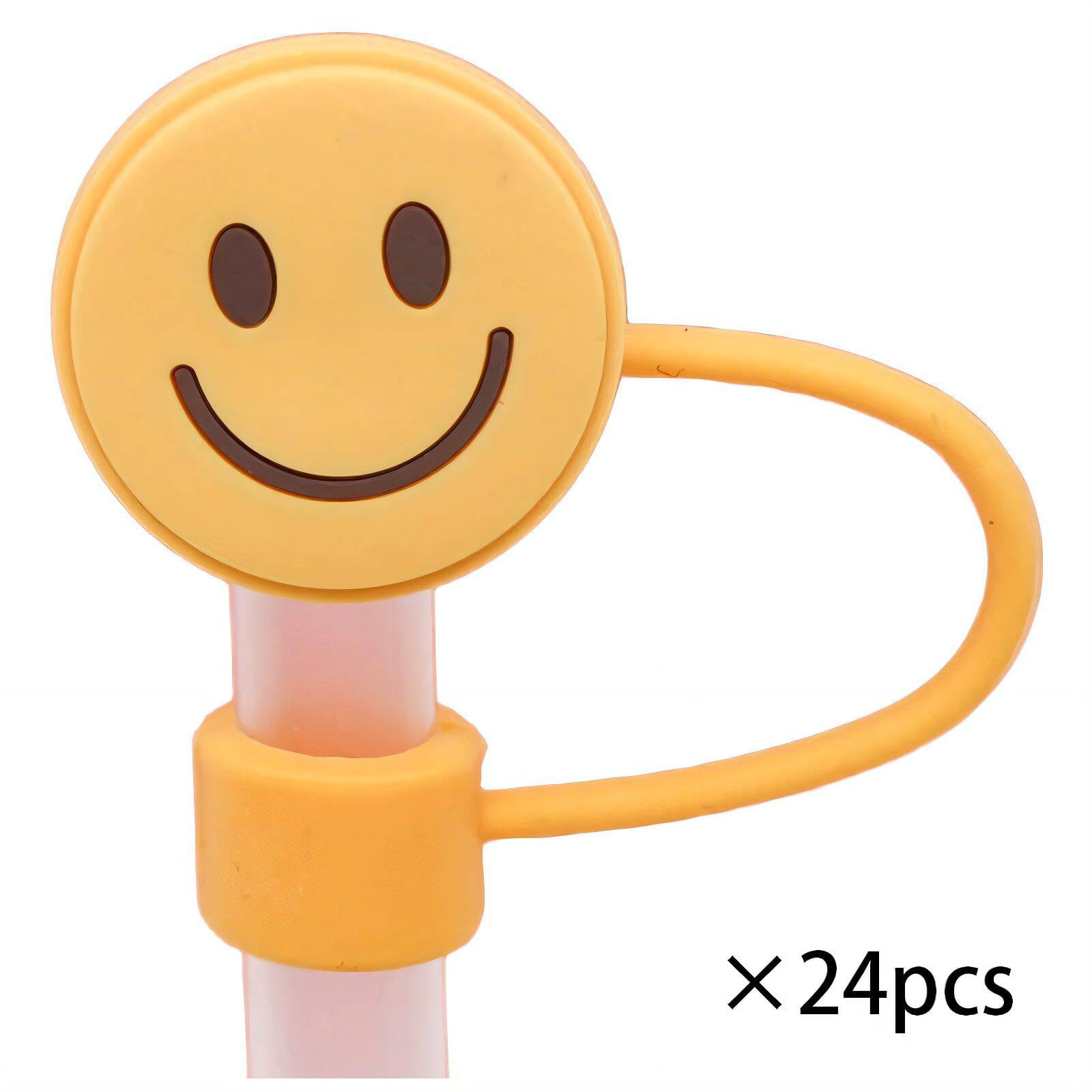 CCOCC 24Pcs Straw Toppers Fit Mouth Tumbler Accessories Drink Quickly ...