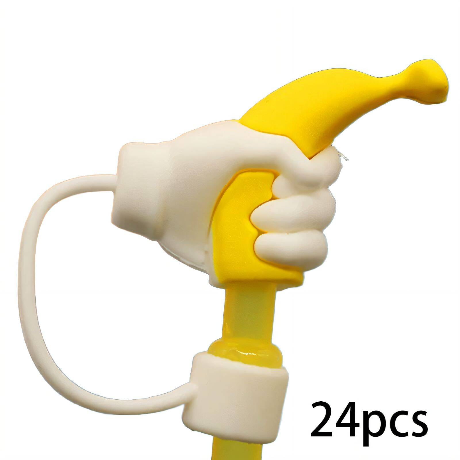 CCOCC 24Pcs Straw Toppers Improves Drinking Experience Straw Covers ...