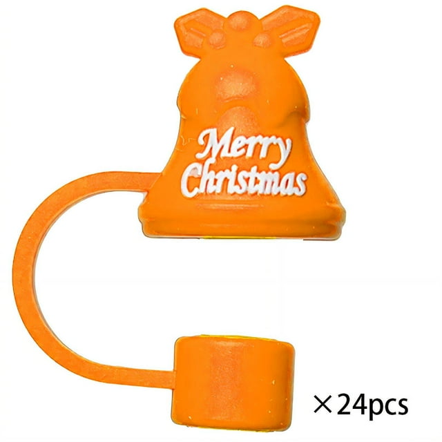 CCOCC 24Pcs Straw Toppers Interchangeable Straws Straw Covers Anti-Drop ...