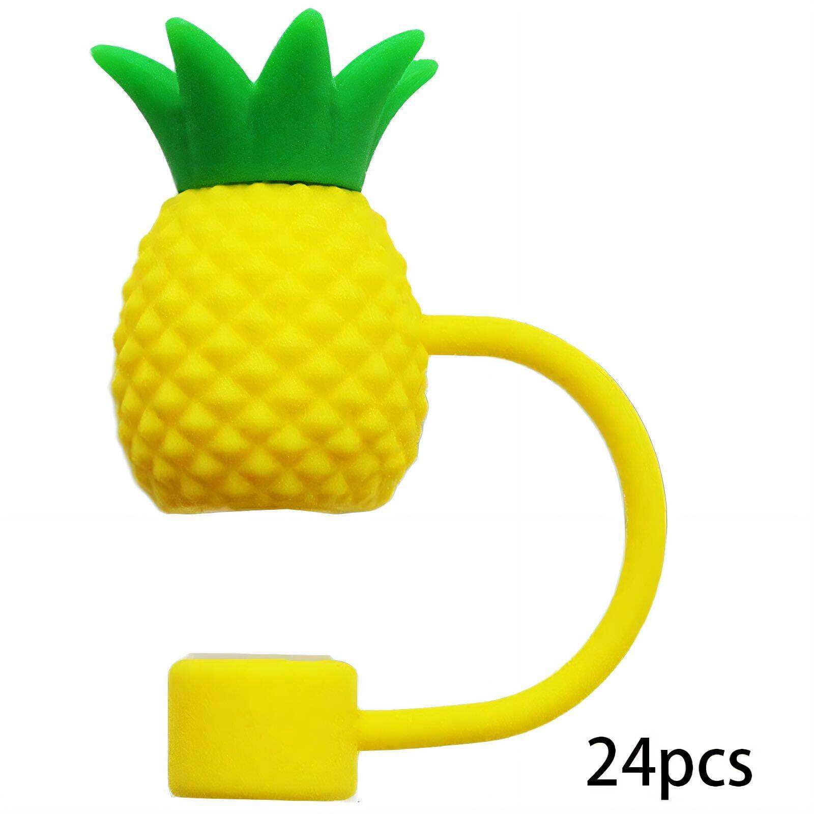 CCOCC 24Pcs Straw Toppers No Tools Needed Straw Toppers for Tumblers ...
