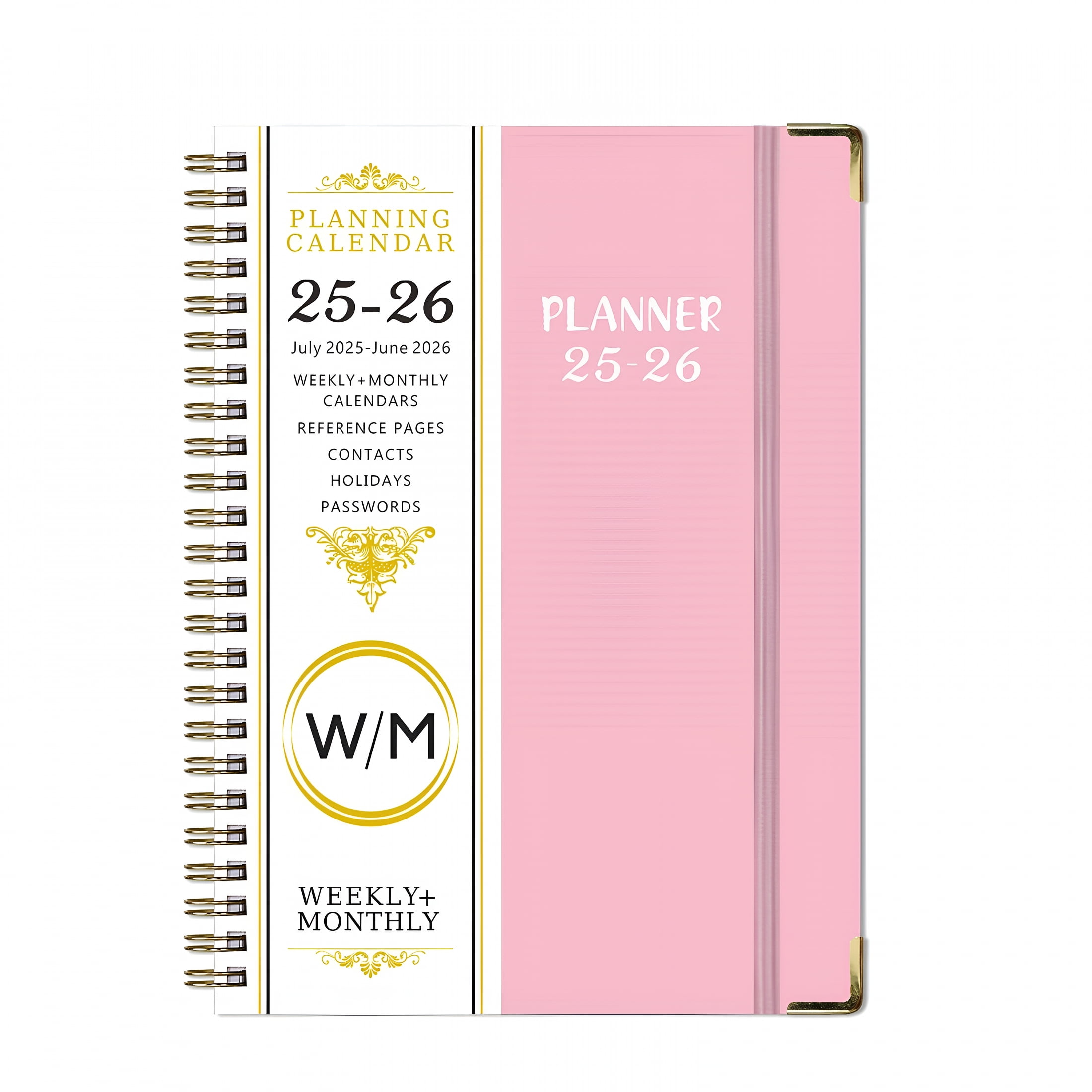 CCOCC 25.7-26.6 Years English Notepad A5 2025.7 to 2026.6 Planner ...