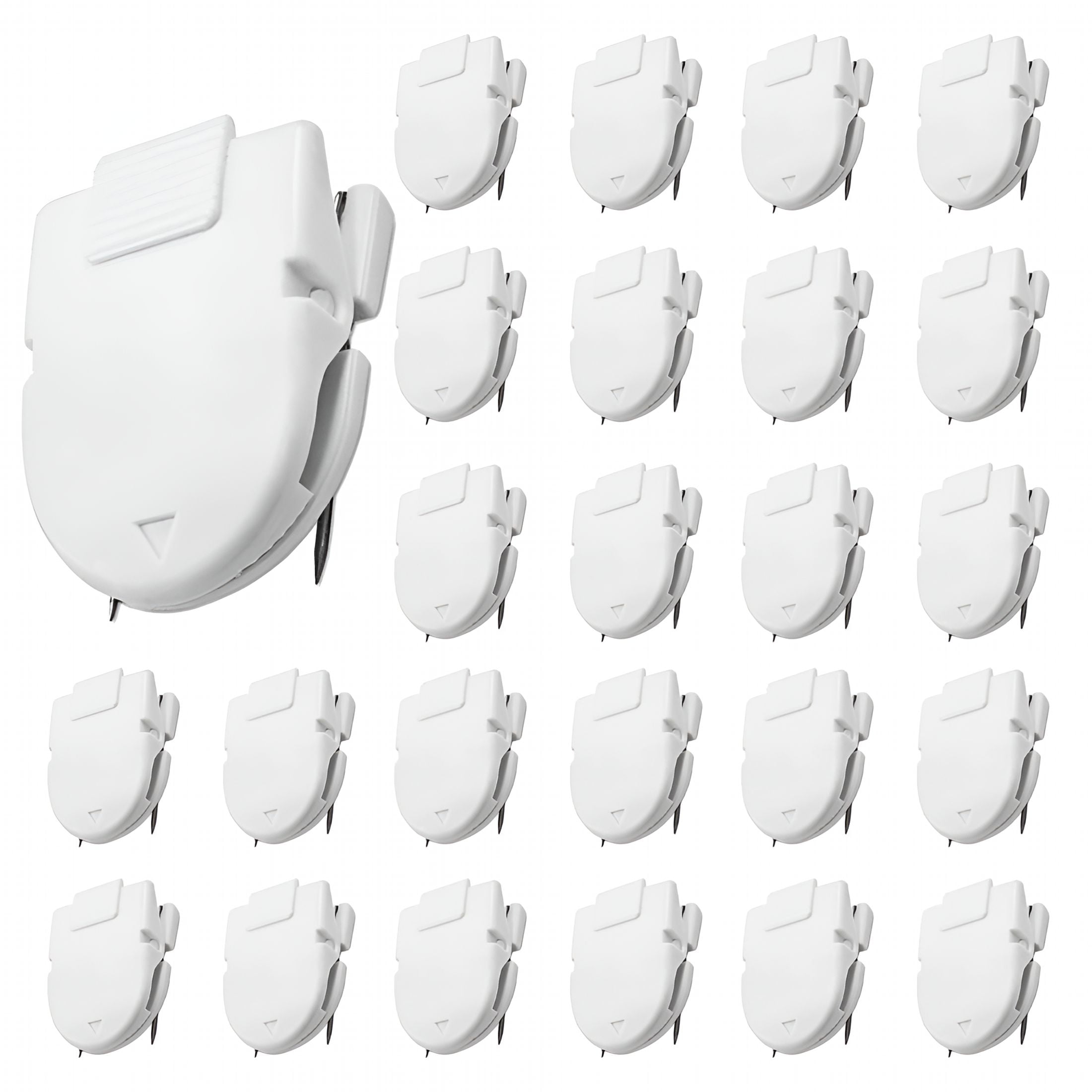 CCOCC 25 Pcs Cubicle Clips 40-Sheet Capacity Office Photos Wall Clips ...