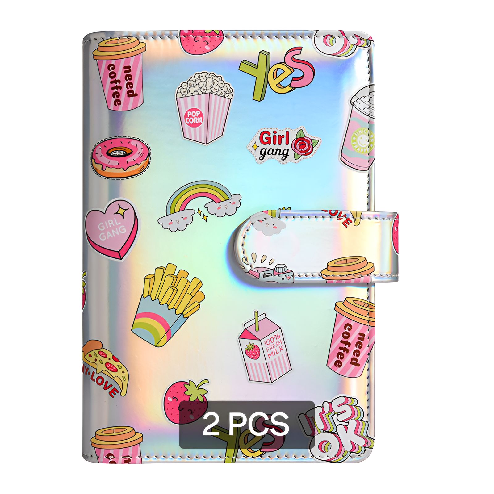 CCOCC 2Pcs Budget Binder,Hue-Based Divider Tabs Money Saving Book,Press ...