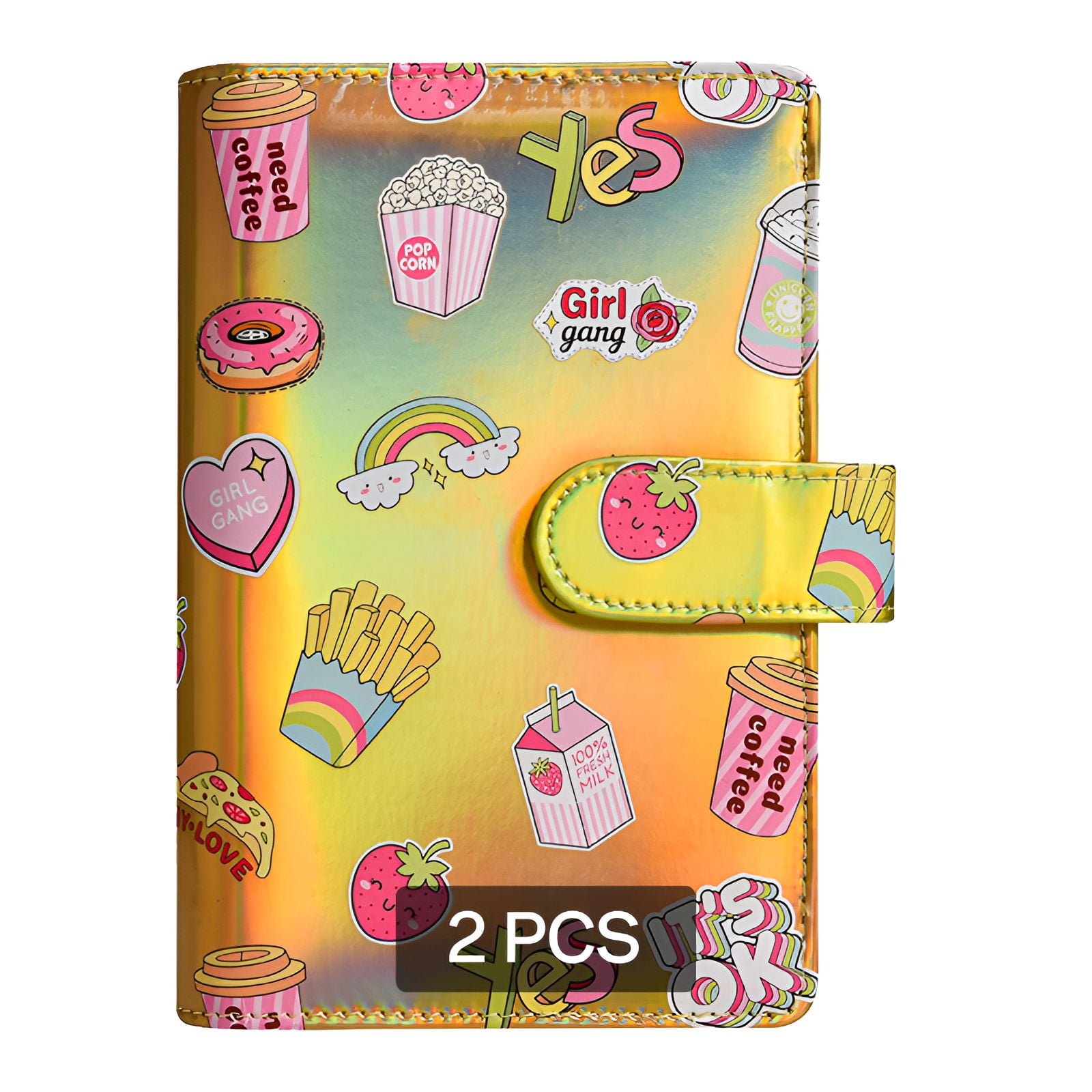 CCOCC 2Pcs Budget Binder,Hue-Based Divider Tabs Money Saving Book,Touch ...